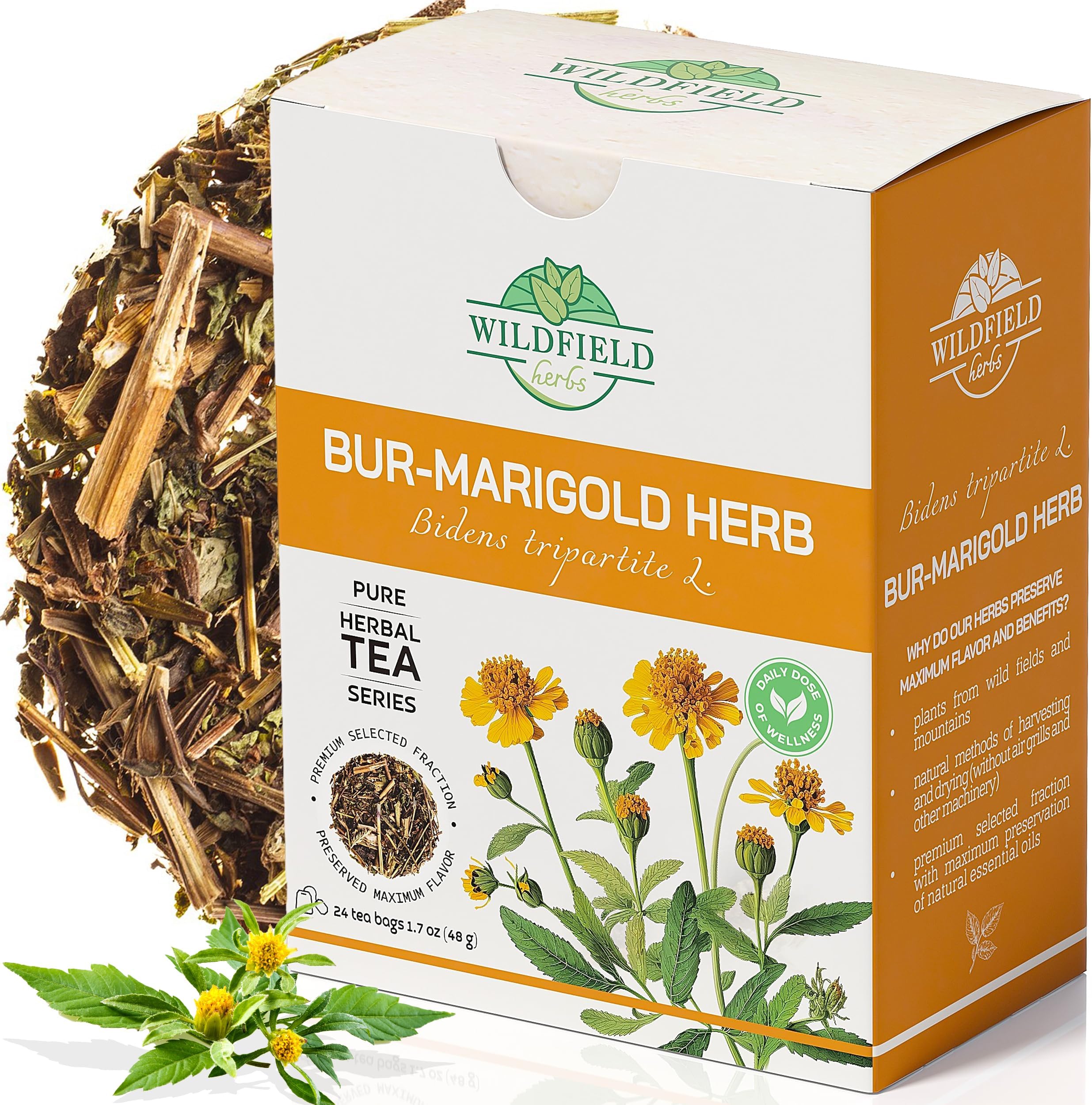 Amazon.com : Bidens Tripartita (Череда) Herbal tea, 50 grams - 1.7 oz ...