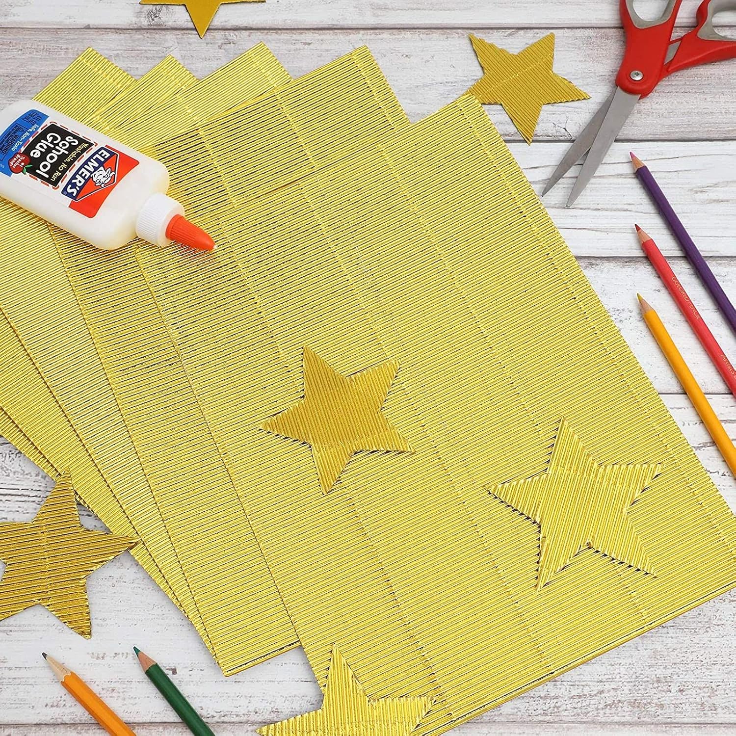 30-Pack of Corrugated Board Sheets for Arts and Crafts Projects in ...