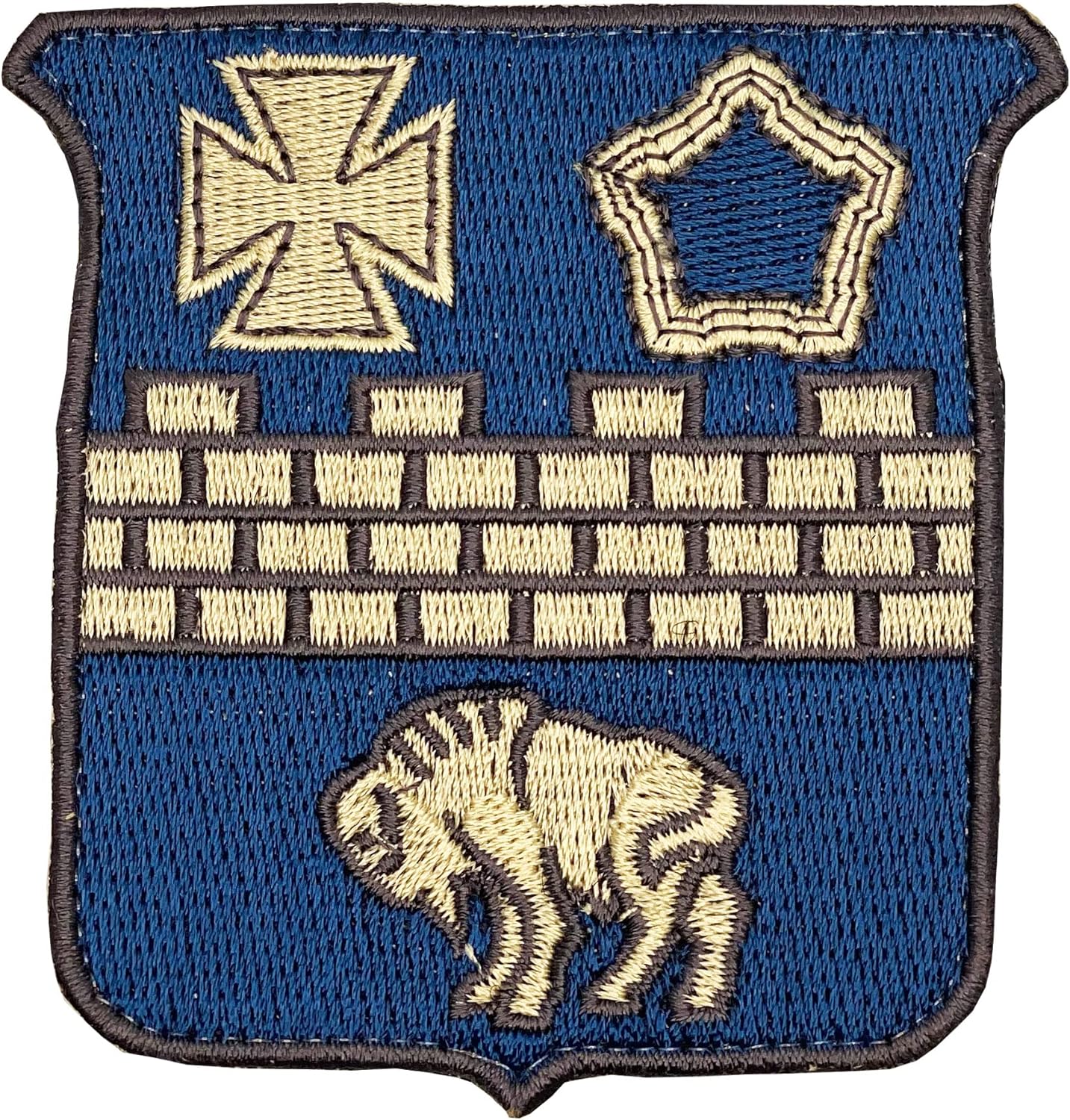 Amazon.com: Bayonet Design - 17th Infantry Regiment DUI Patch - Medium ...