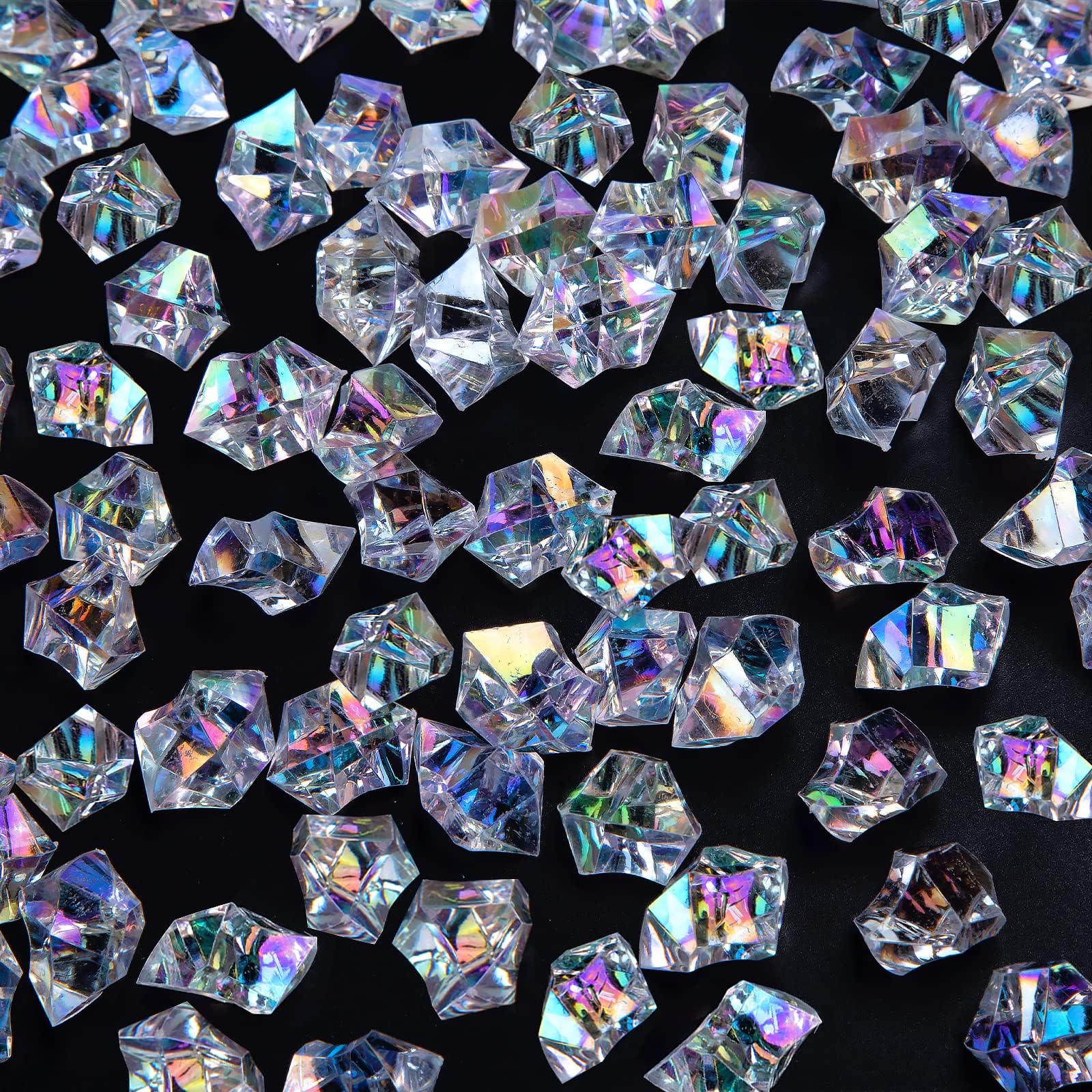 Amazon.com: WGV Acrylic Ice Rock Crystals Treasure Gems for Table ...