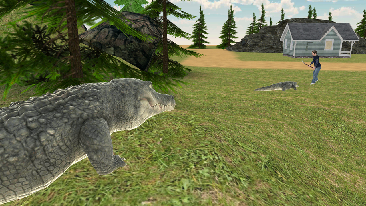 Wild Angry Crocodile Attack Simulator: Hungary Crocodile Hunting Clash ...