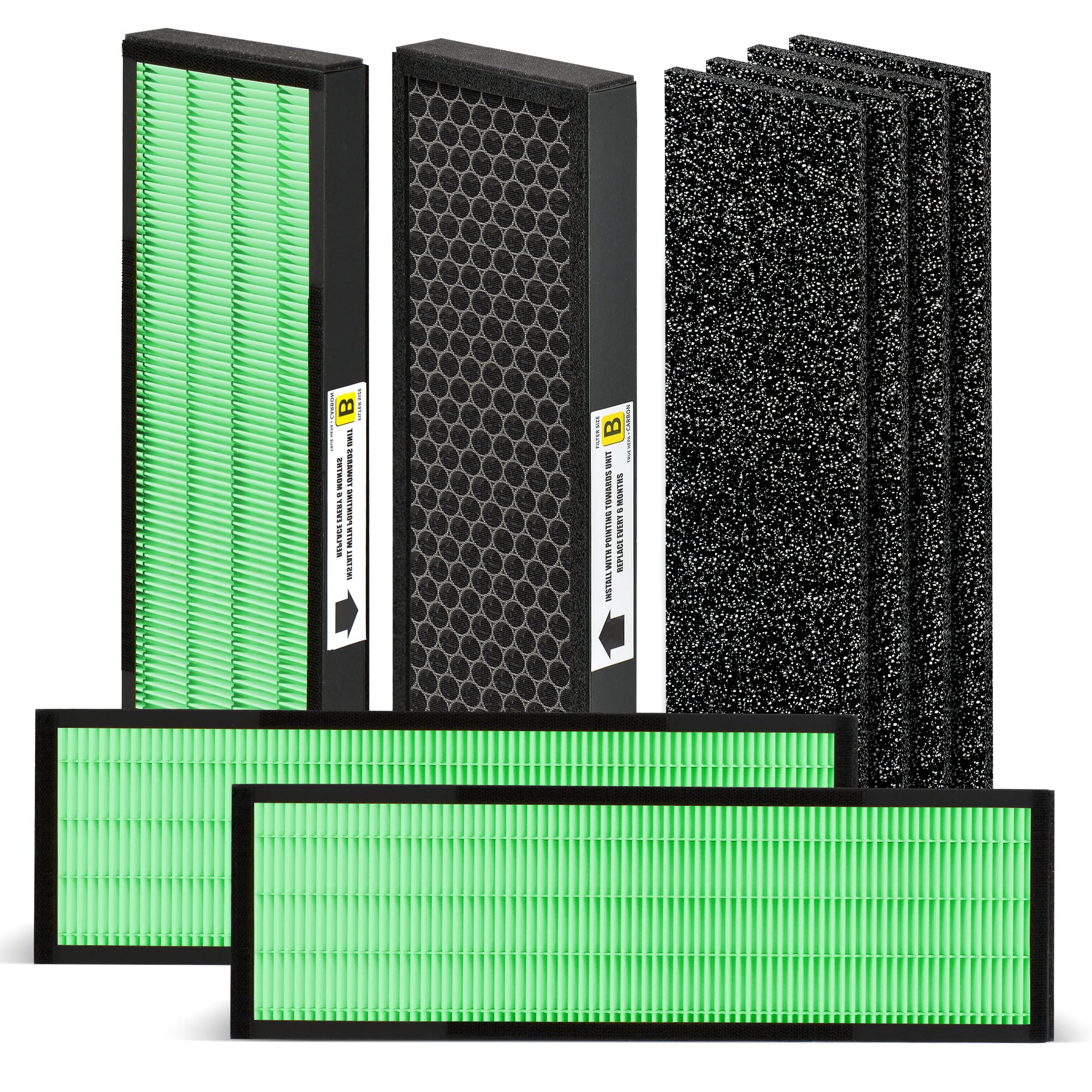 Amazon.com: [Upgraded] Nisreen AC4825 HEPA Filter B Replacement ...