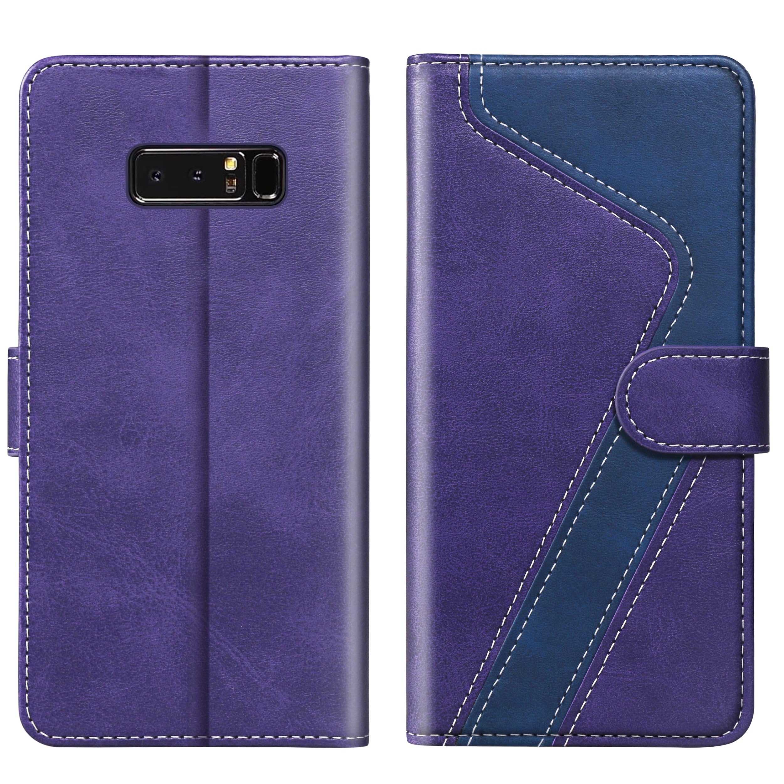 Amazon.com: CIVICASE for Samsung Galaxy Note 8 Wallet Case,RFID ...