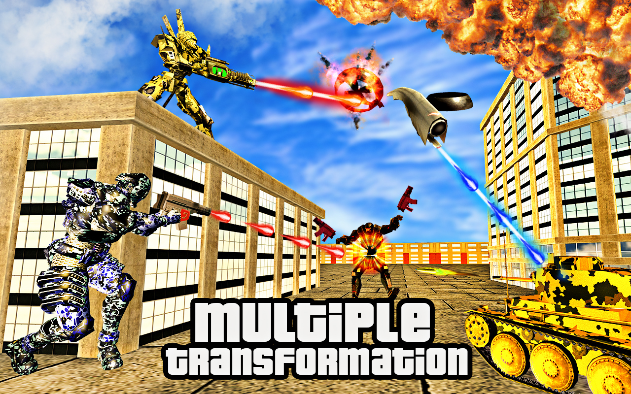 US Army Robot War Multi Robot Transform Games - App on Amazon Appstore
