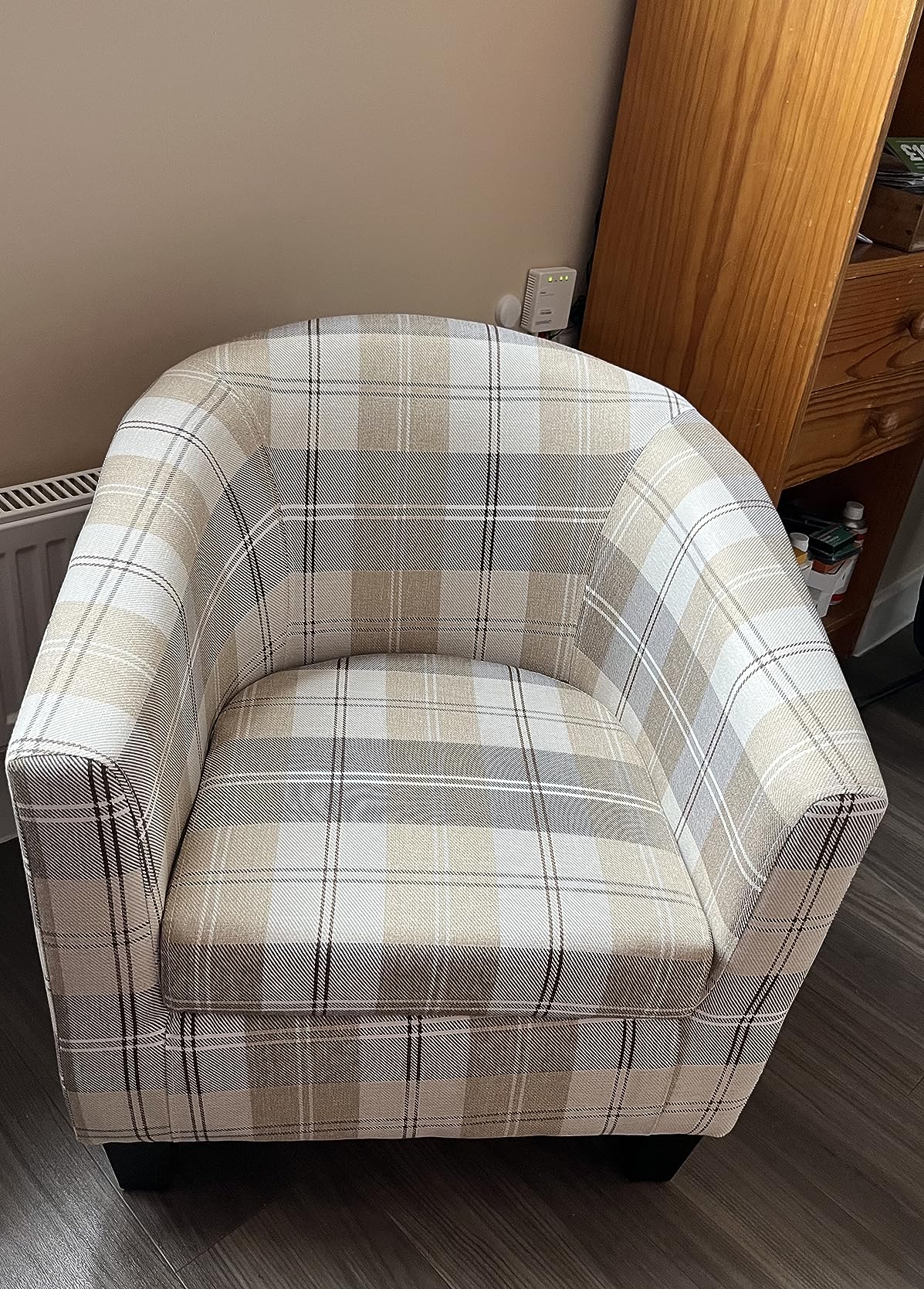 Home Detail Modern Tub Chair, Accent Bedroom Chair, Living Room Chair ...