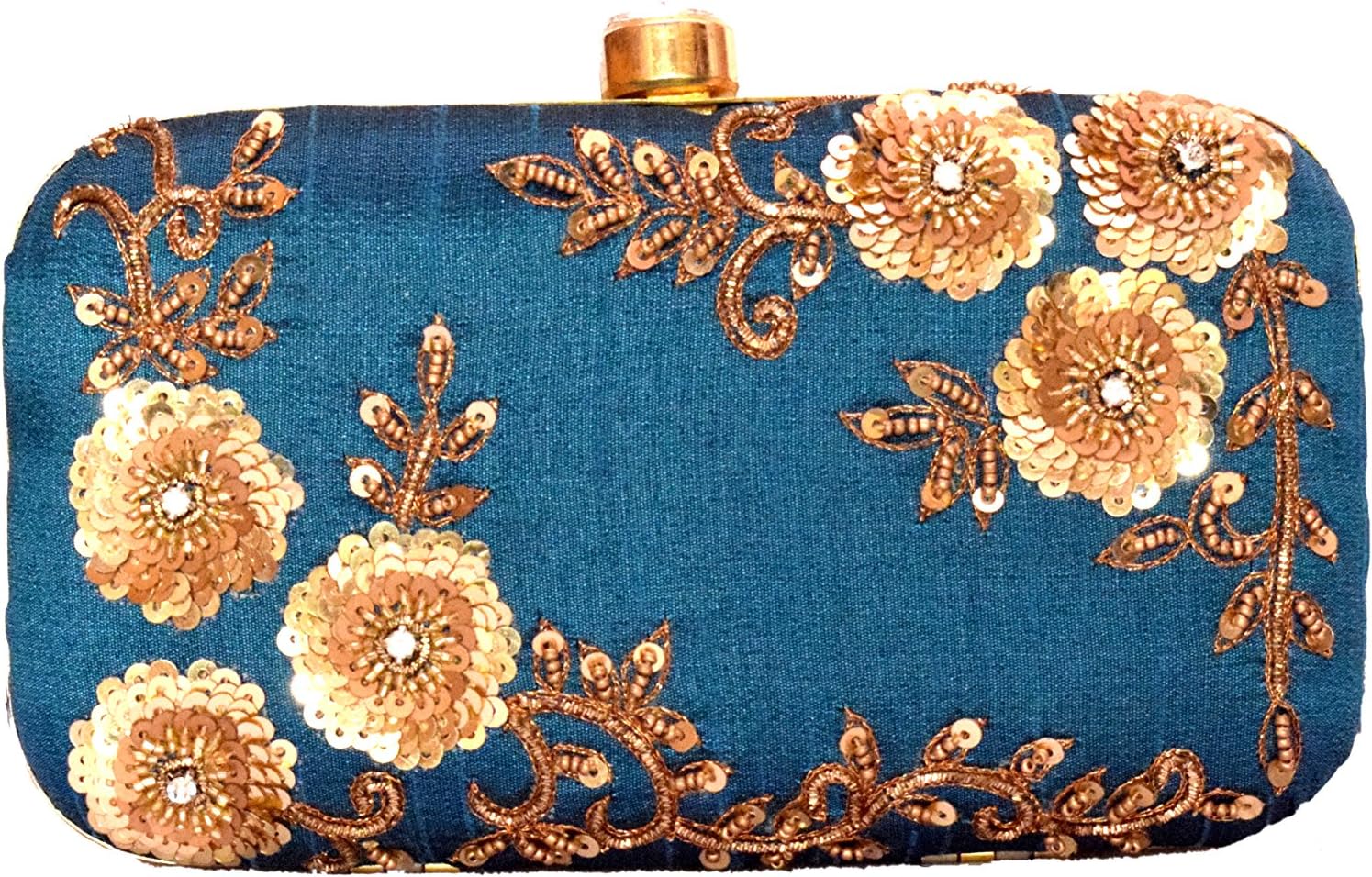 TOOBA Women's Pearl Tree Box Clutch (Beige, gold pearl tree new 6x4 ...