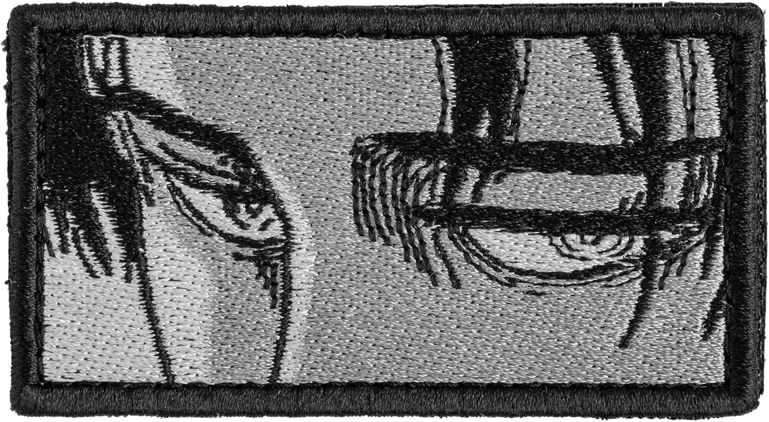 Amazon.com: SHEVRONESS Anime Eyes Levi Tactical Funny Morale Patch for ...