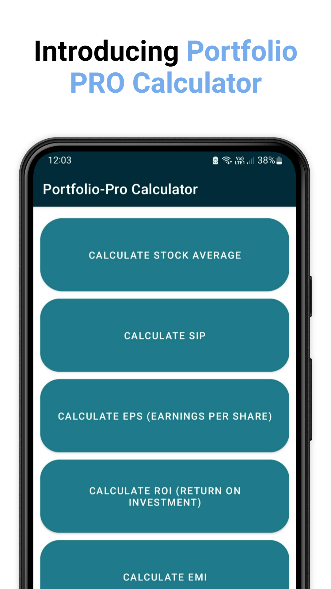 Portfolio Pro Calculator - App on Amazon Appstore