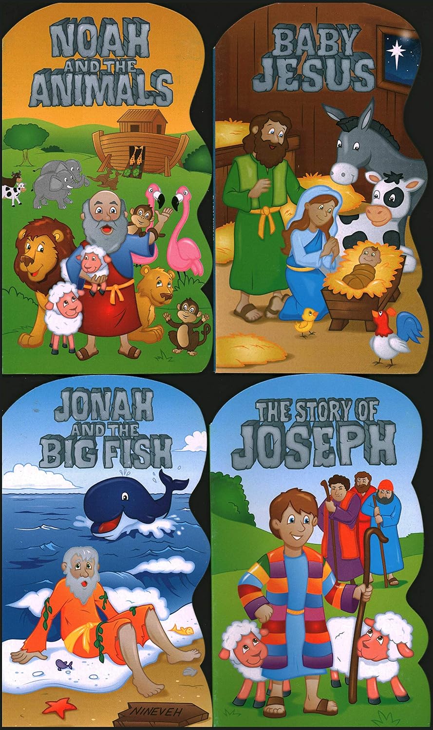 Heroes of the Bible: Noah, Baby Jesus, Jonah and Joseph: Inc. The ...