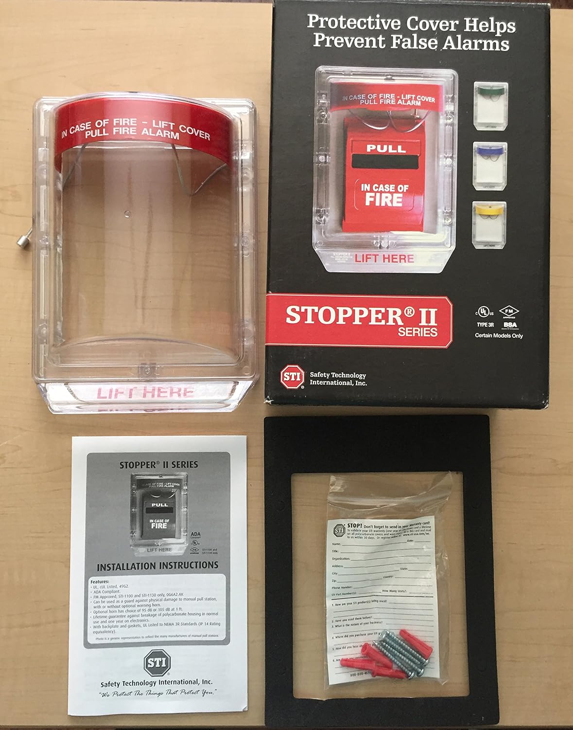 Amazon.com: SAFETY TECHNOLOGY STI STI-1250 STOPPER II WEATHER WITHOUT ...