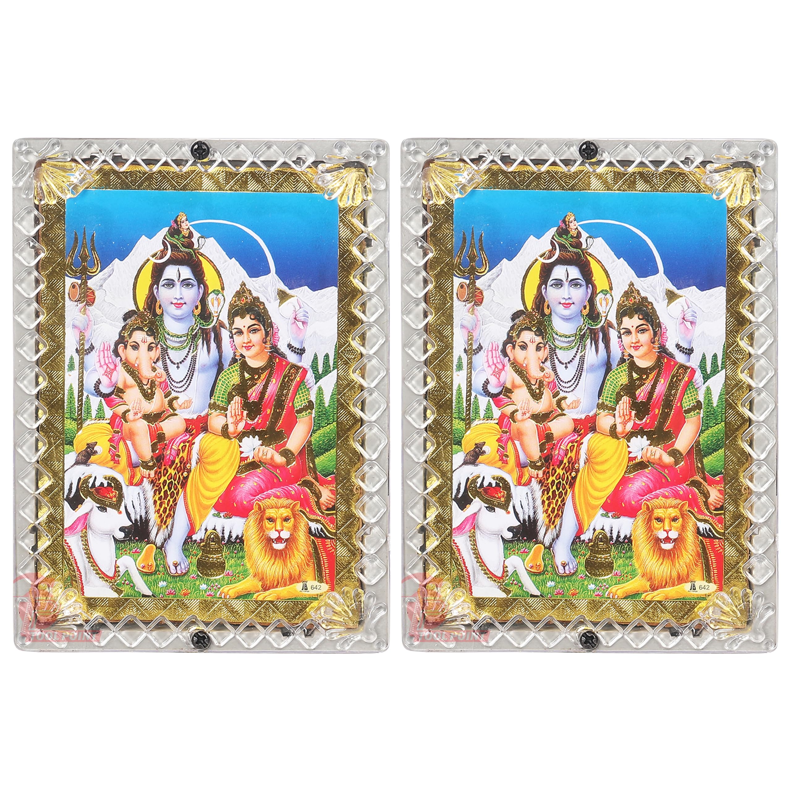 Tool Point Hindu Religious 6 in 1 Shiv Mantra Machine Prayer Kit Pack ...