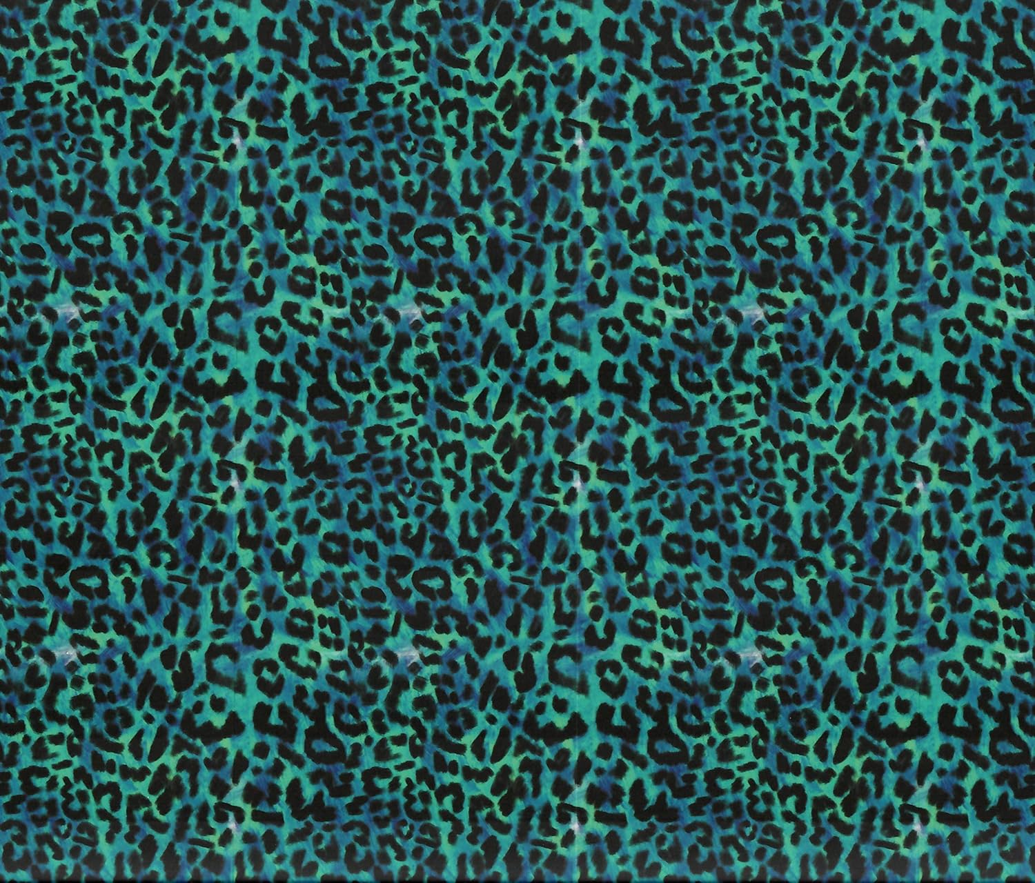 Amazon.com: Blue Leopard Print Pattern Heat Transfer Vinyl and Carrier ...