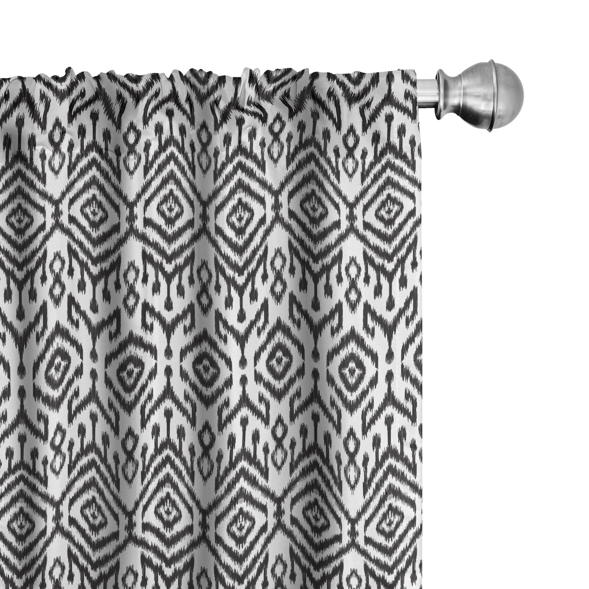 Ikat Pattern Curtains