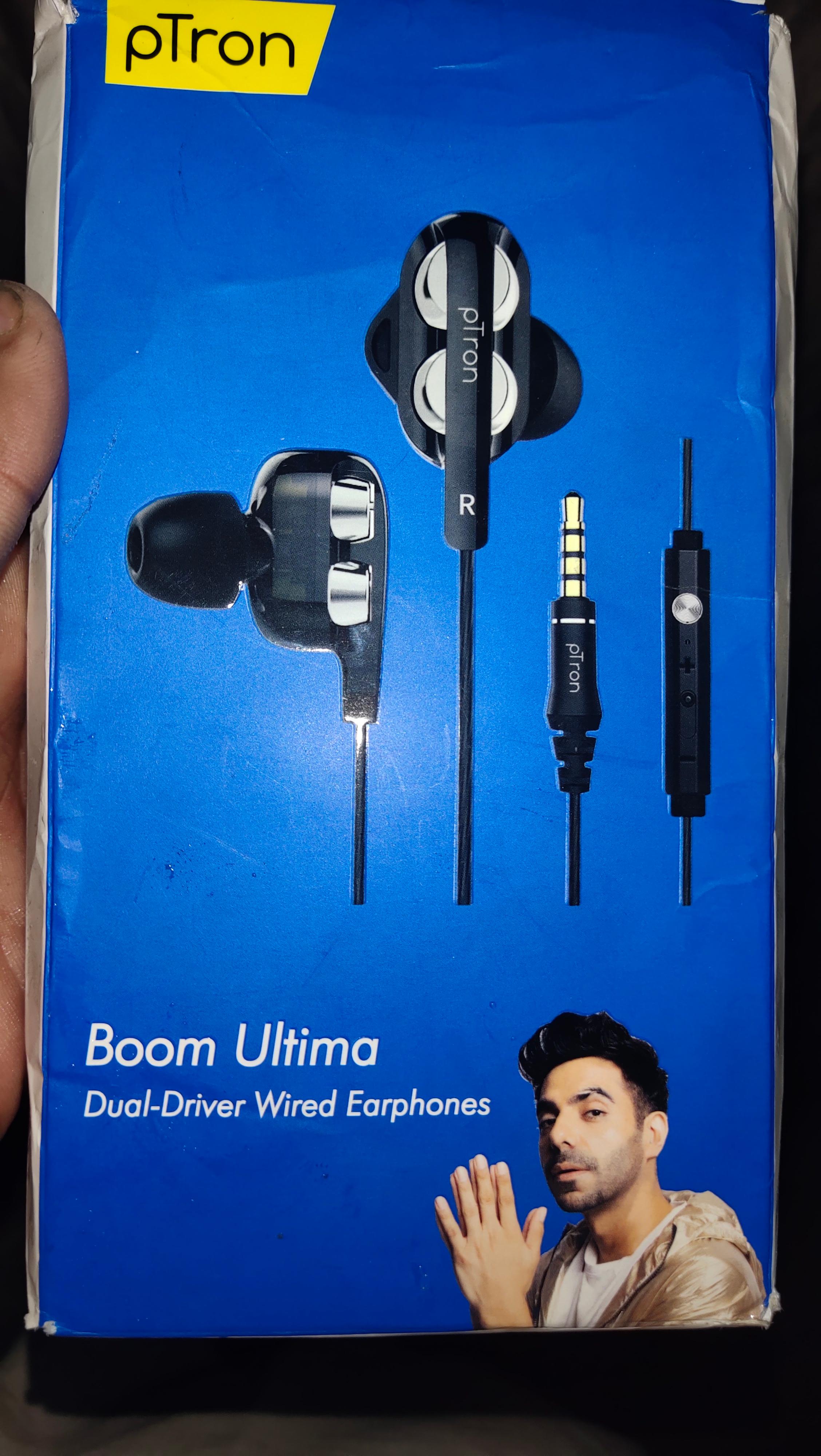 (Refurbished) PTron Boom 3 Headphones, 4D Deep Bass Stereo Earphones ...