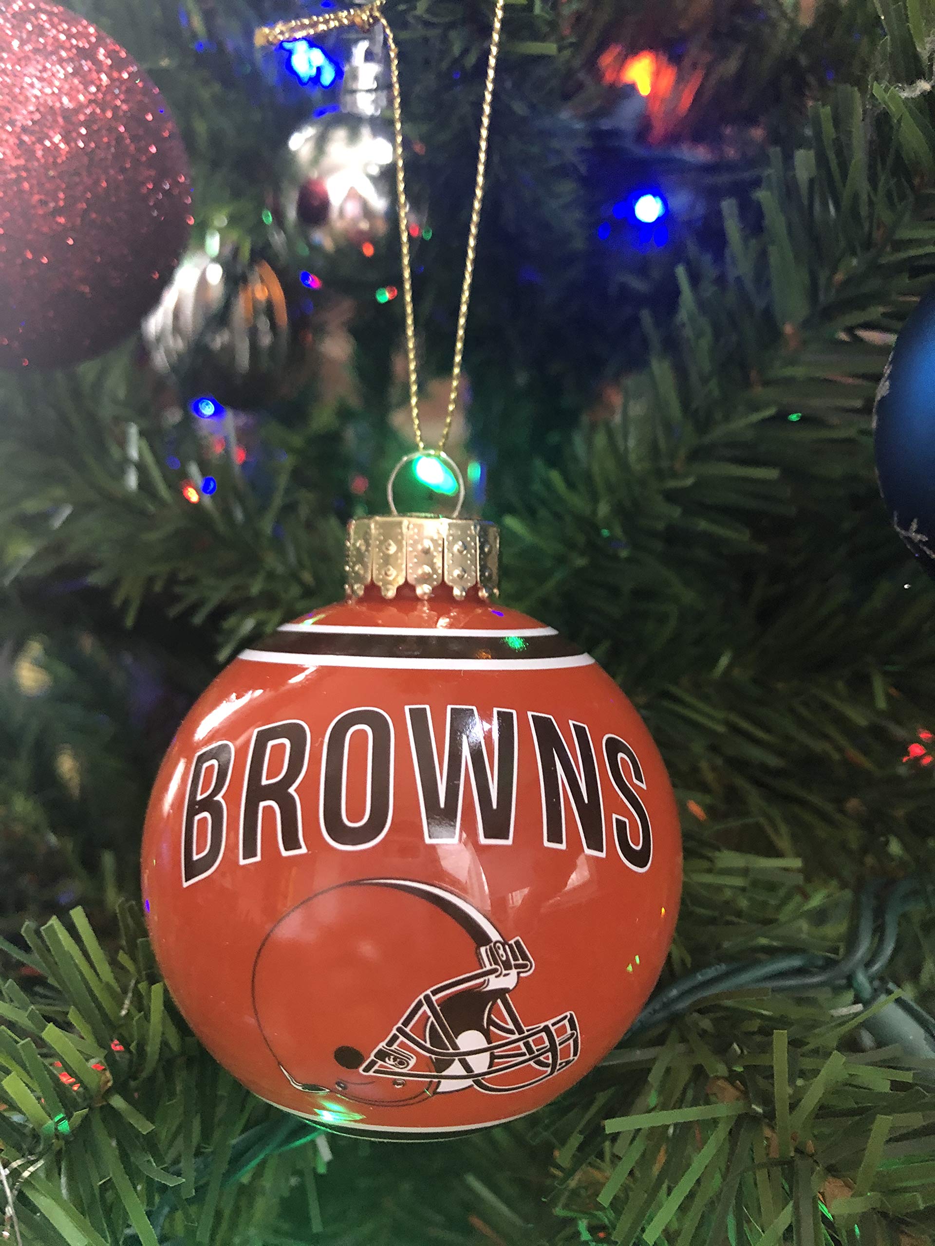 Snapklik.com : FOCO NFL Glass Ball Ornament - Limited Edition Christmas ...