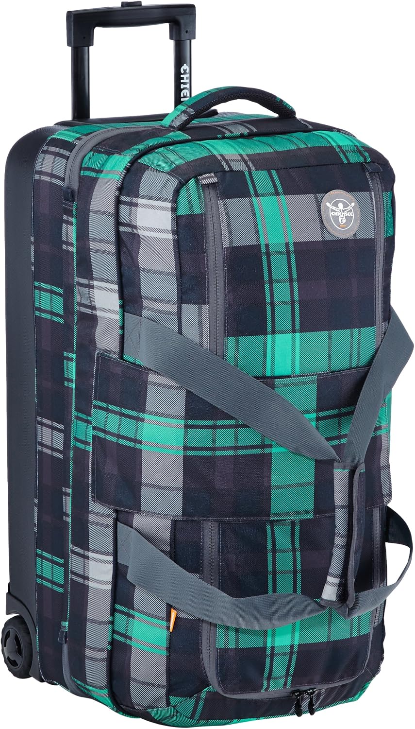 Chiemsee Premium Travel Travel Bag 72 cm Green (Check 3 Mint) 5040001 ...