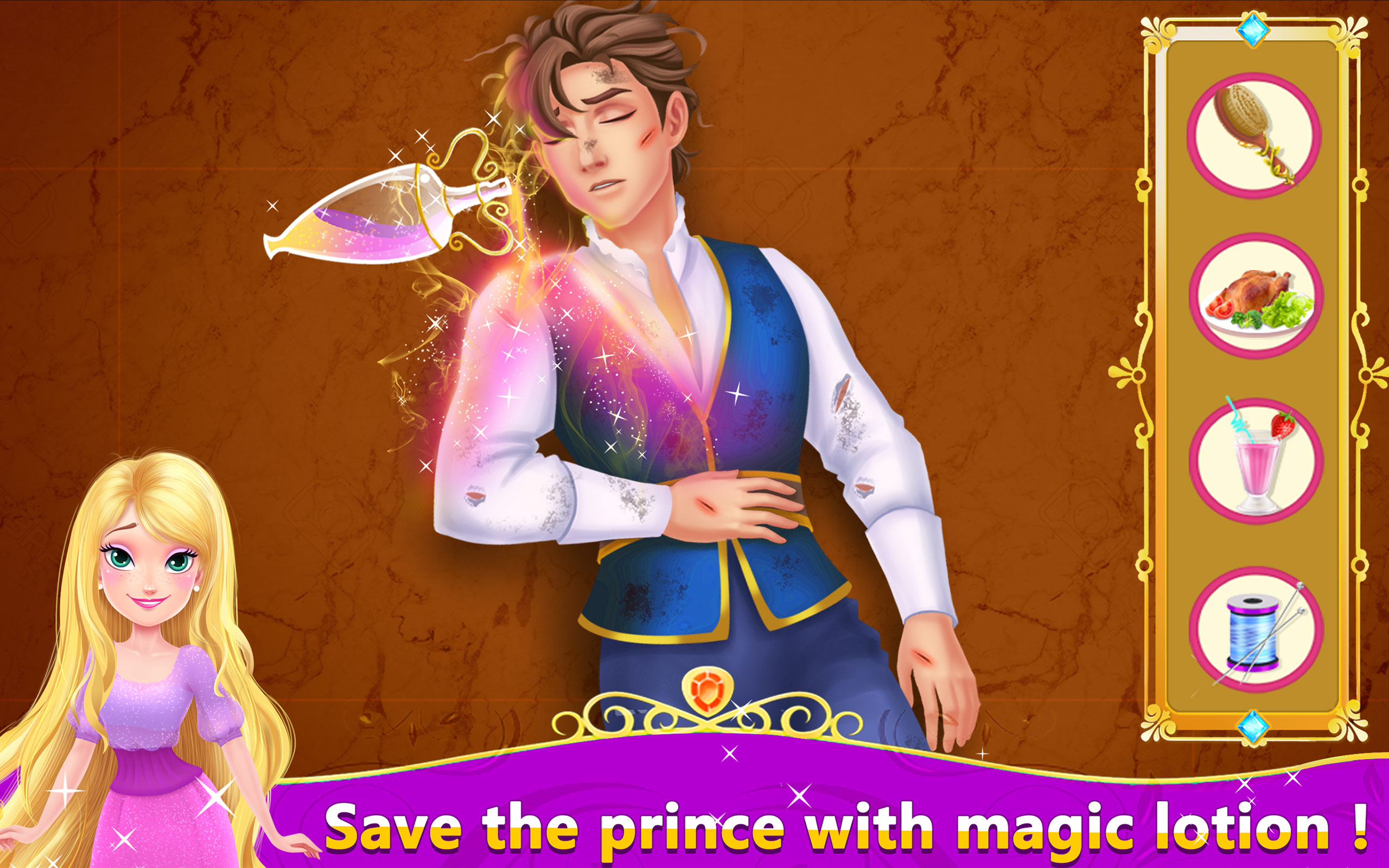 Long Hair Princess 3: Sleep Spell Rescue - App on Amazon Appstore