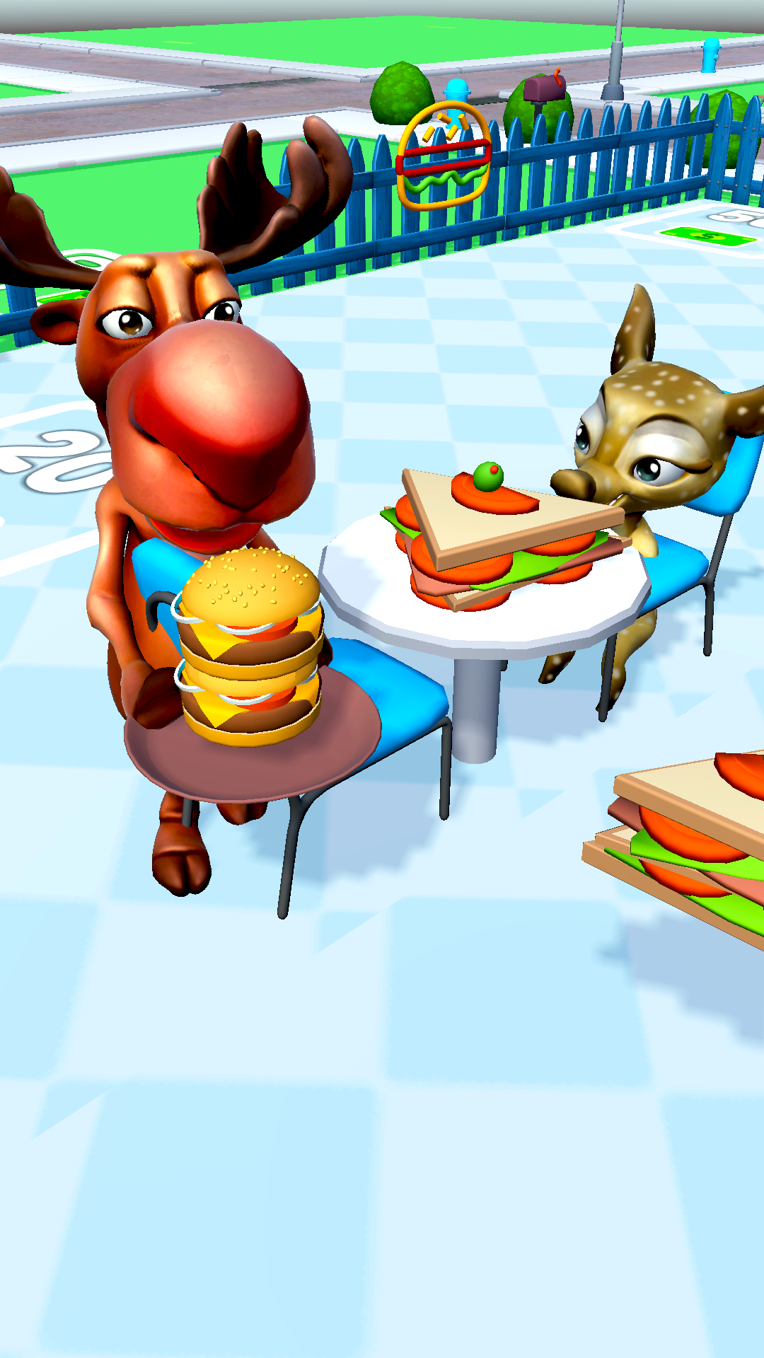 Animal Cafe Adventure: Serve Fast Food - Forest Restaurant - Food Ready ...