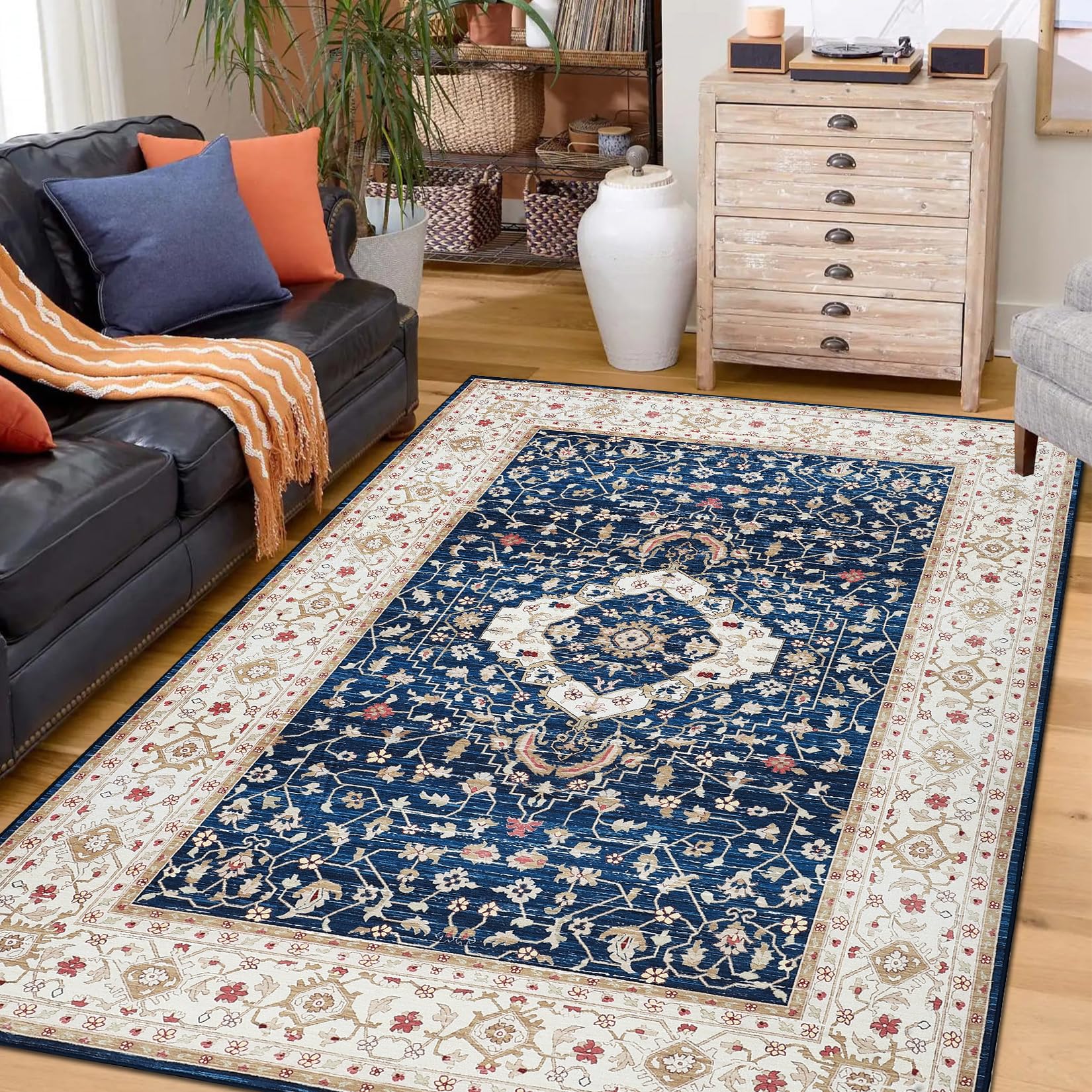 Amazon.com: RUGSREAL Area Rug 8x10 Living Room Bedroom Area Rug Vintage ...
