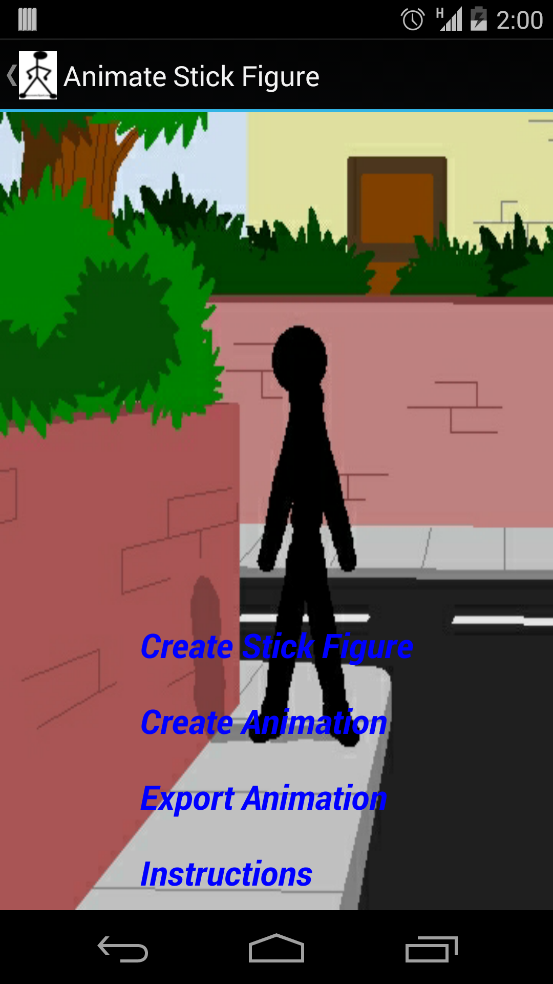 Aplicación Animate Stick Figure en Amazon Appstore