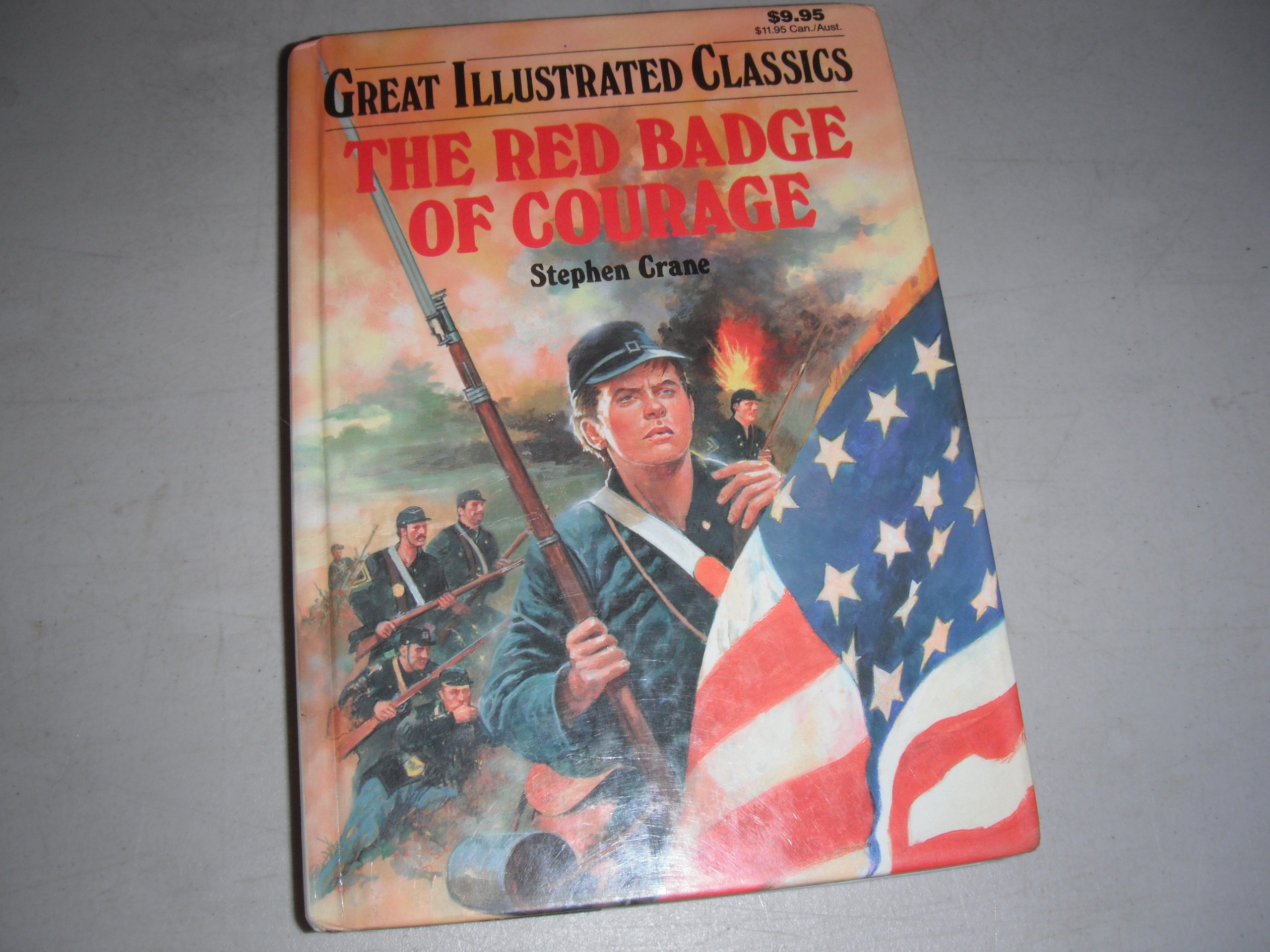 The Red Badge of Courage (Great Illustrated Classics): Malvina G. Vogel ...