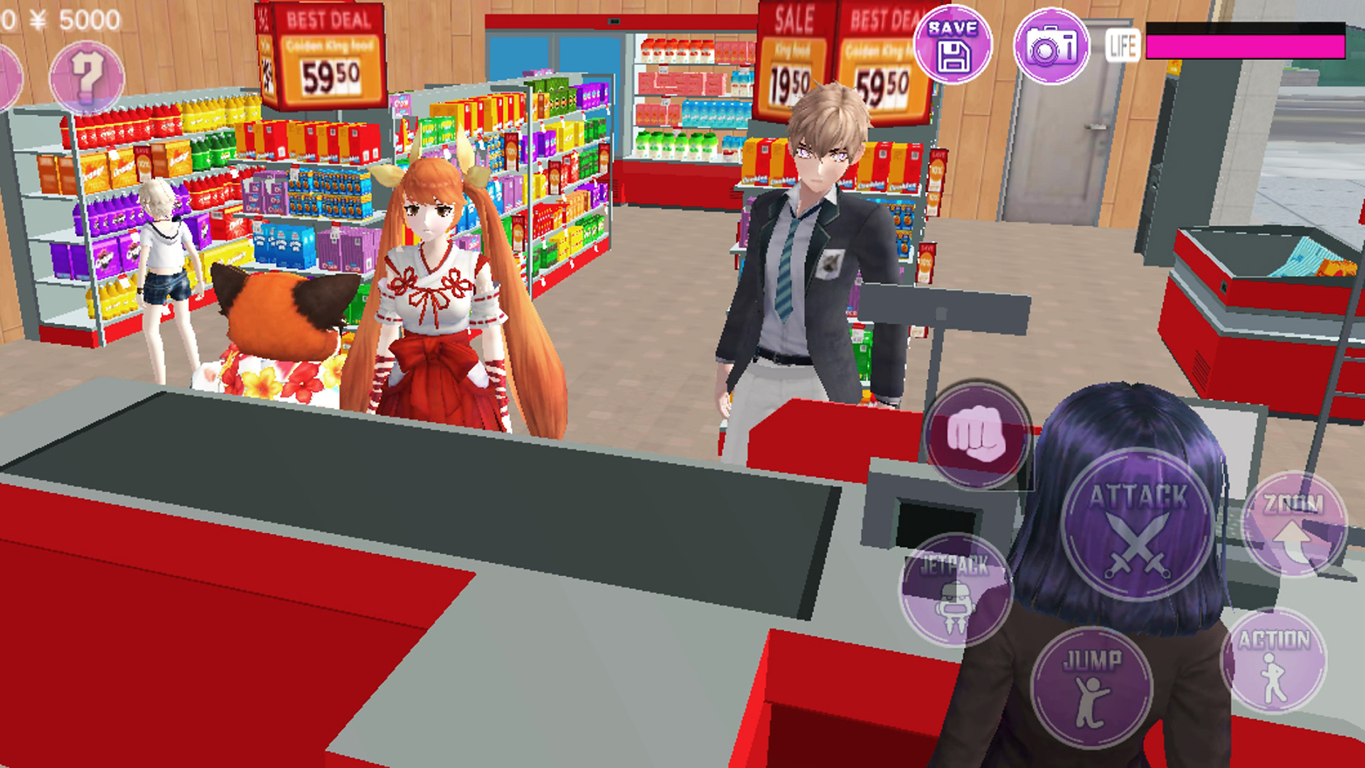 Anime High School Simulator 3D - App on the Amazon Appstore