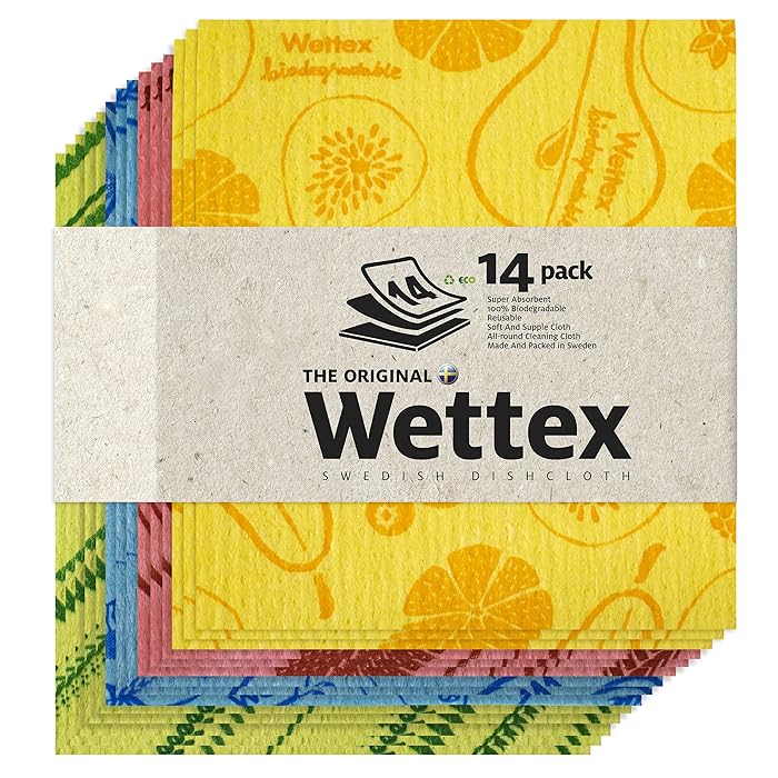 Buy The Original Wettex Dishcloths 14 Pack, Assorted Colors Online at ...