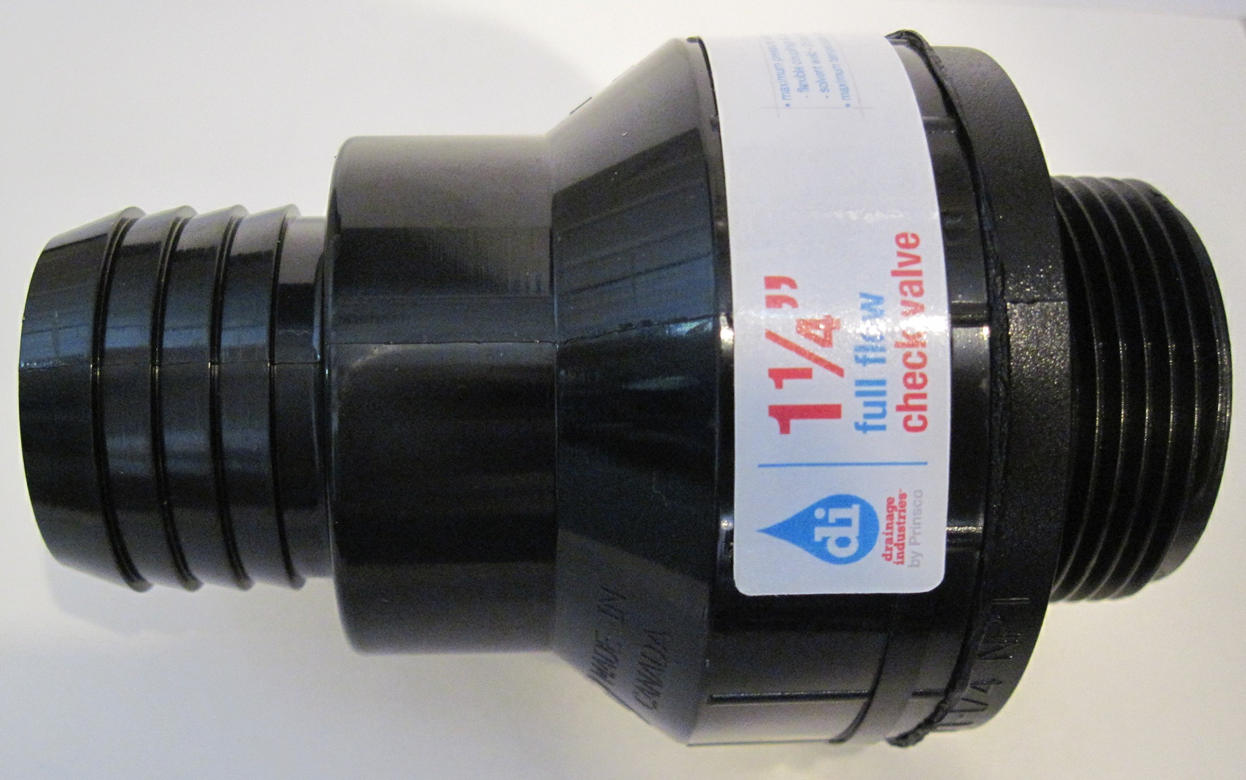 Pool Check Valve 1.25 Inch Sump Pump Check Valve - Full Flow Threaded ...