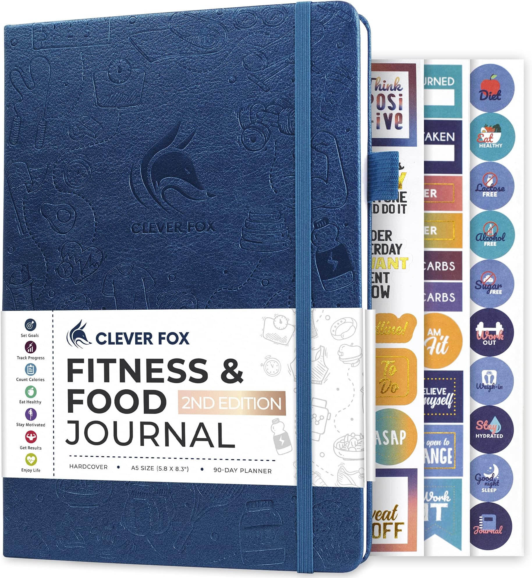 Amazon.com : Food and Exercise Journal for Women. Track Meals ...