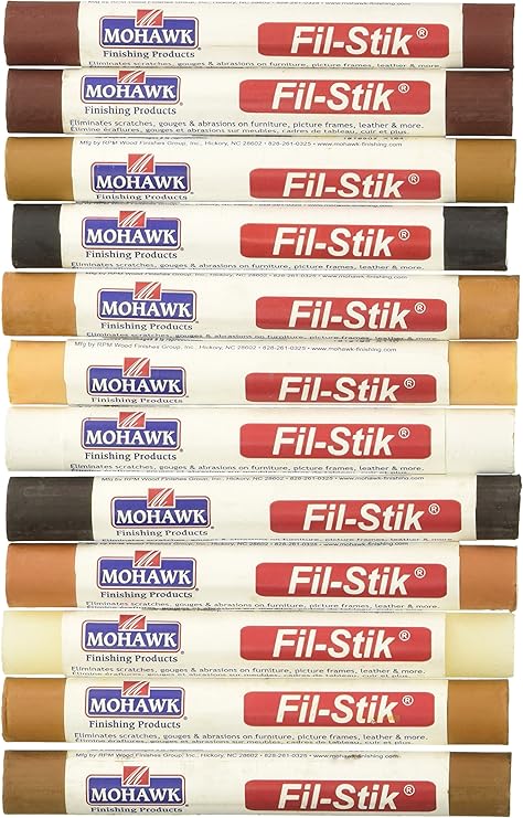 Mohawk Fill Stick (Fil-Stik) Furniture Cabinet Touch Up Putty Wax ...
