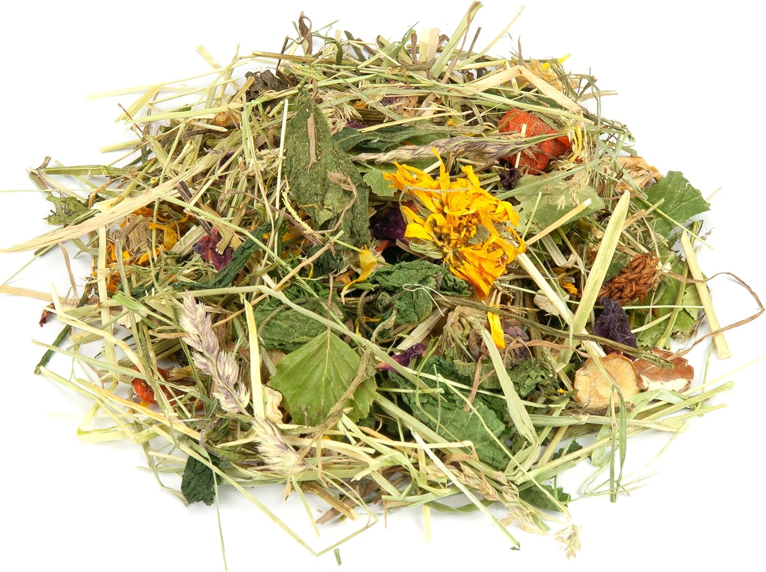 Hoppel-Mix, getreidefreies Kaninchenfutter ohne Pellets, mit viel ...