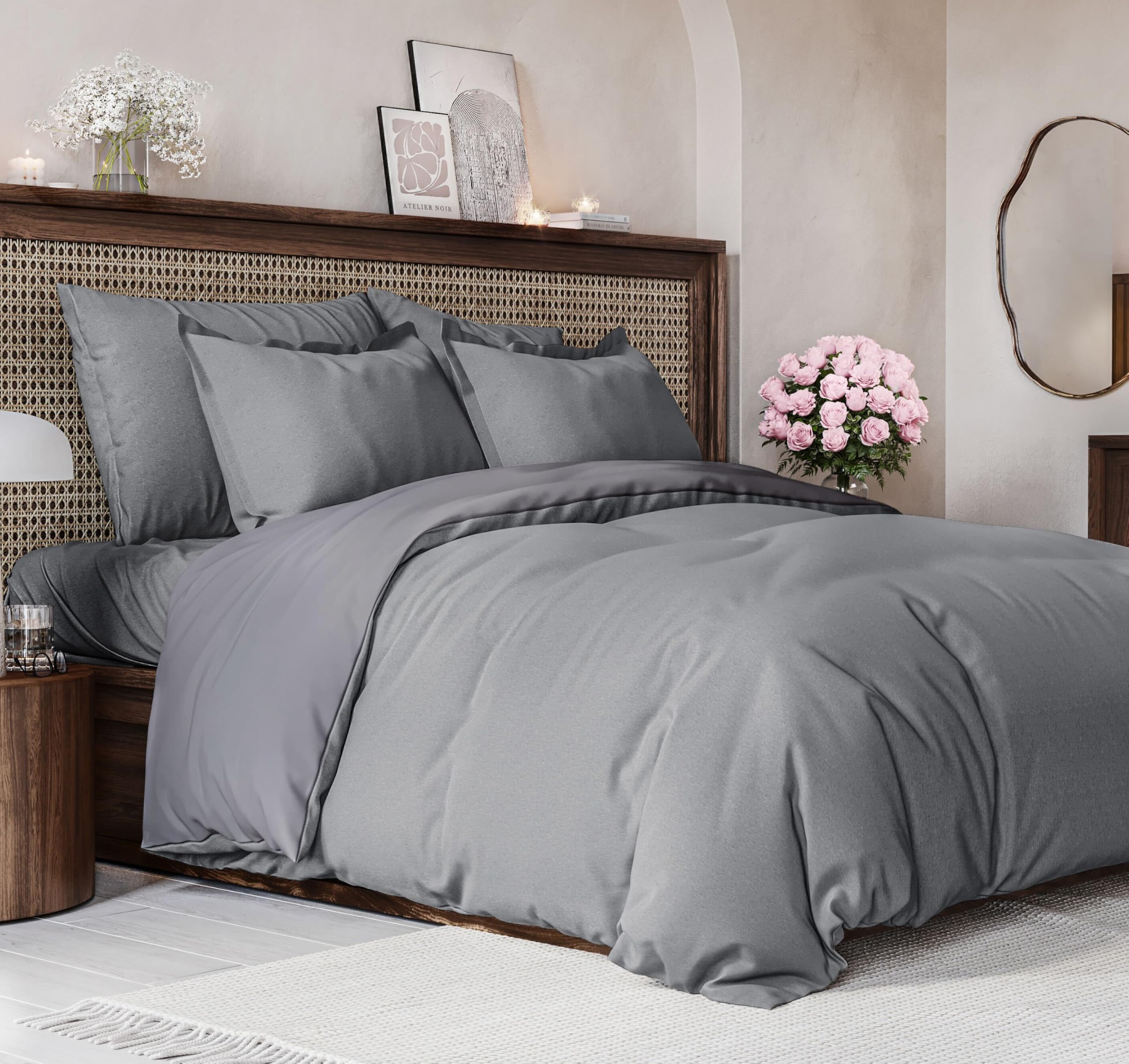 Amazon.com: Duvet Cover Full Size Set - Extra Soft Full Size Duvet ...
