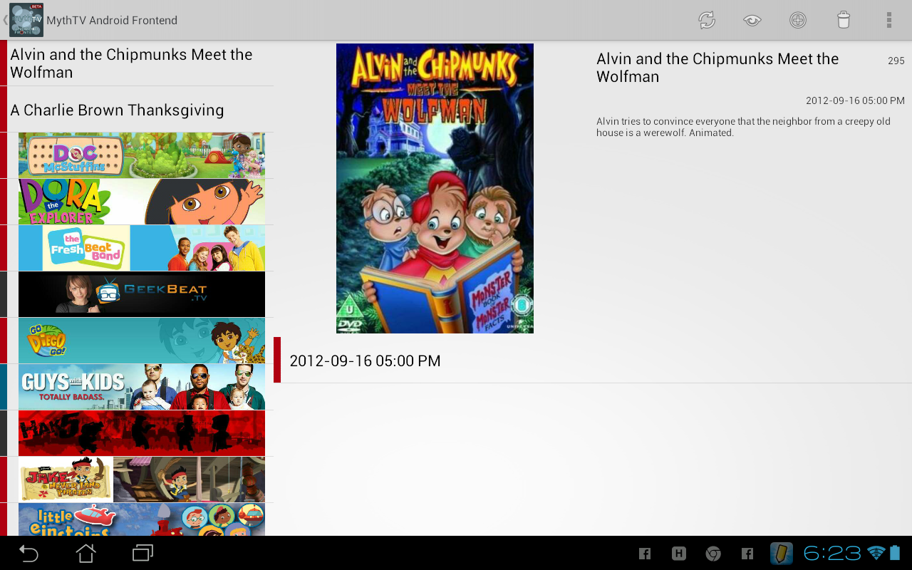 MythTV Android Frontend - App on the Amazon Appstore