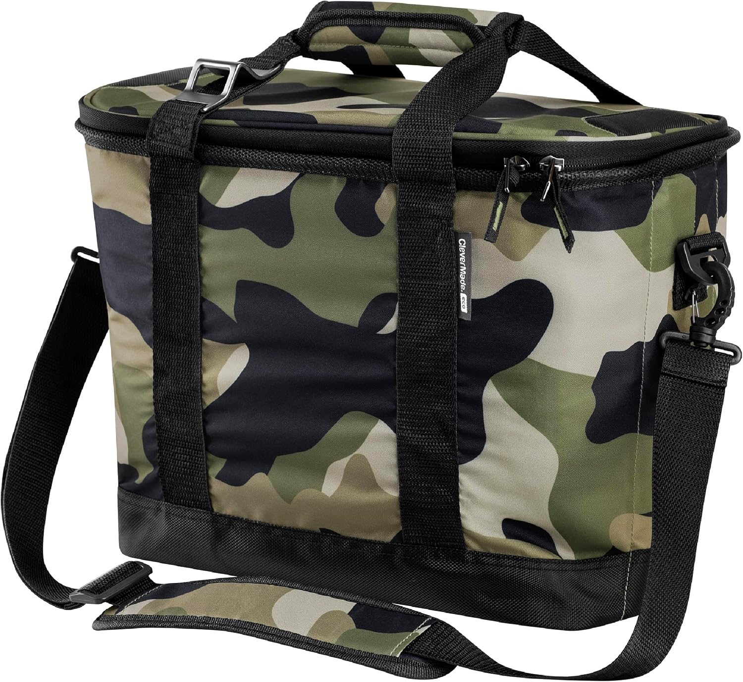 Amazon.com: CleverMade Tahoe Collapsible Cooler Bag, 30 Can ...