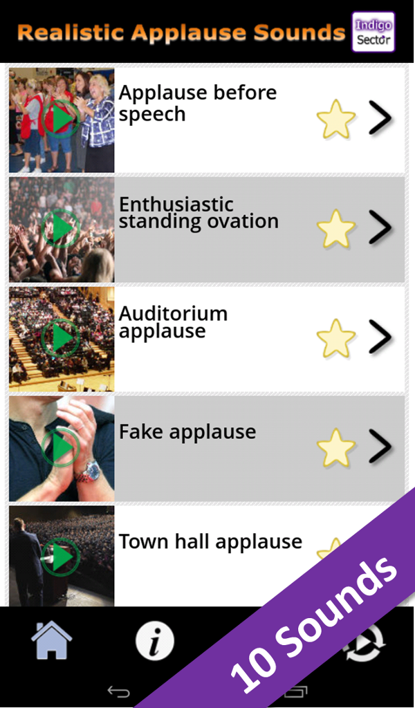 Realistic Applause Sounds-Amazonアプリストアのアプリ