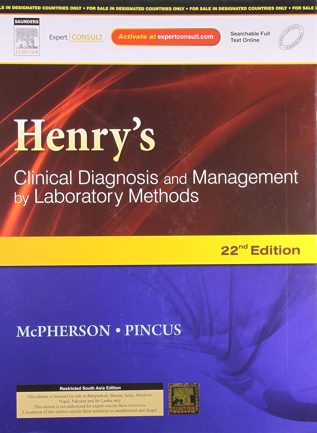 Henry's Clinical Diagnosis and Management By Laboratory Methods. 22 ...