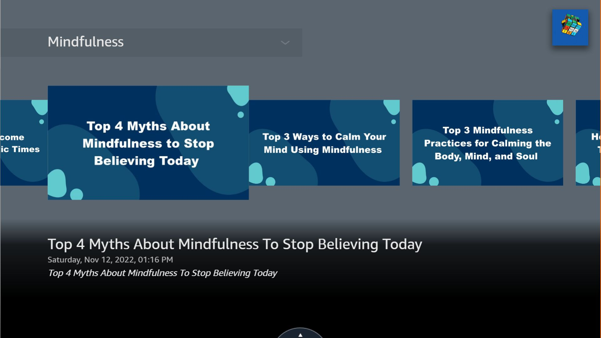 Mindfulness 101 - App on Amazon Appstore