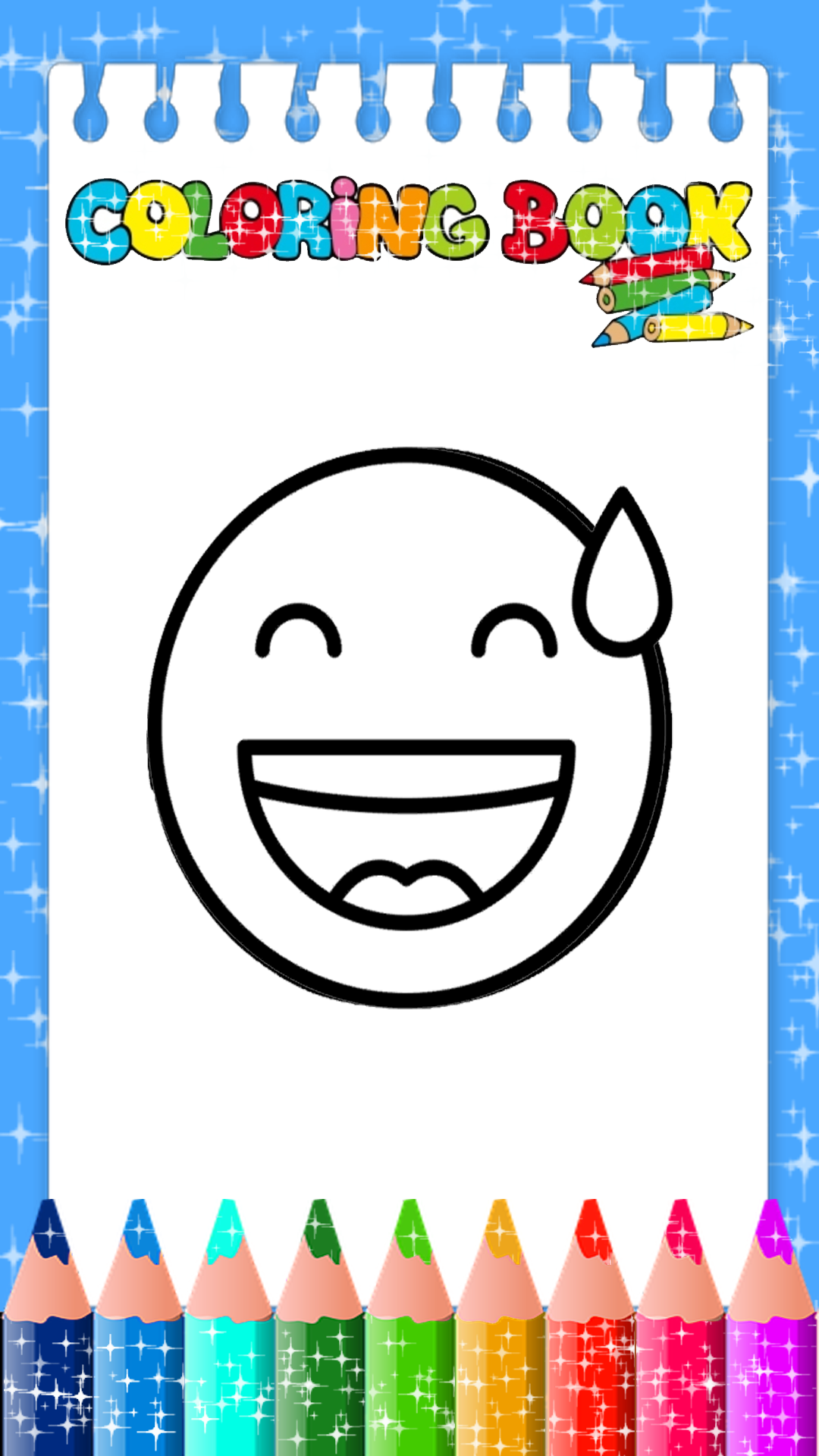 Glitter Coloring Book Emoji - App on Amazon Appstore