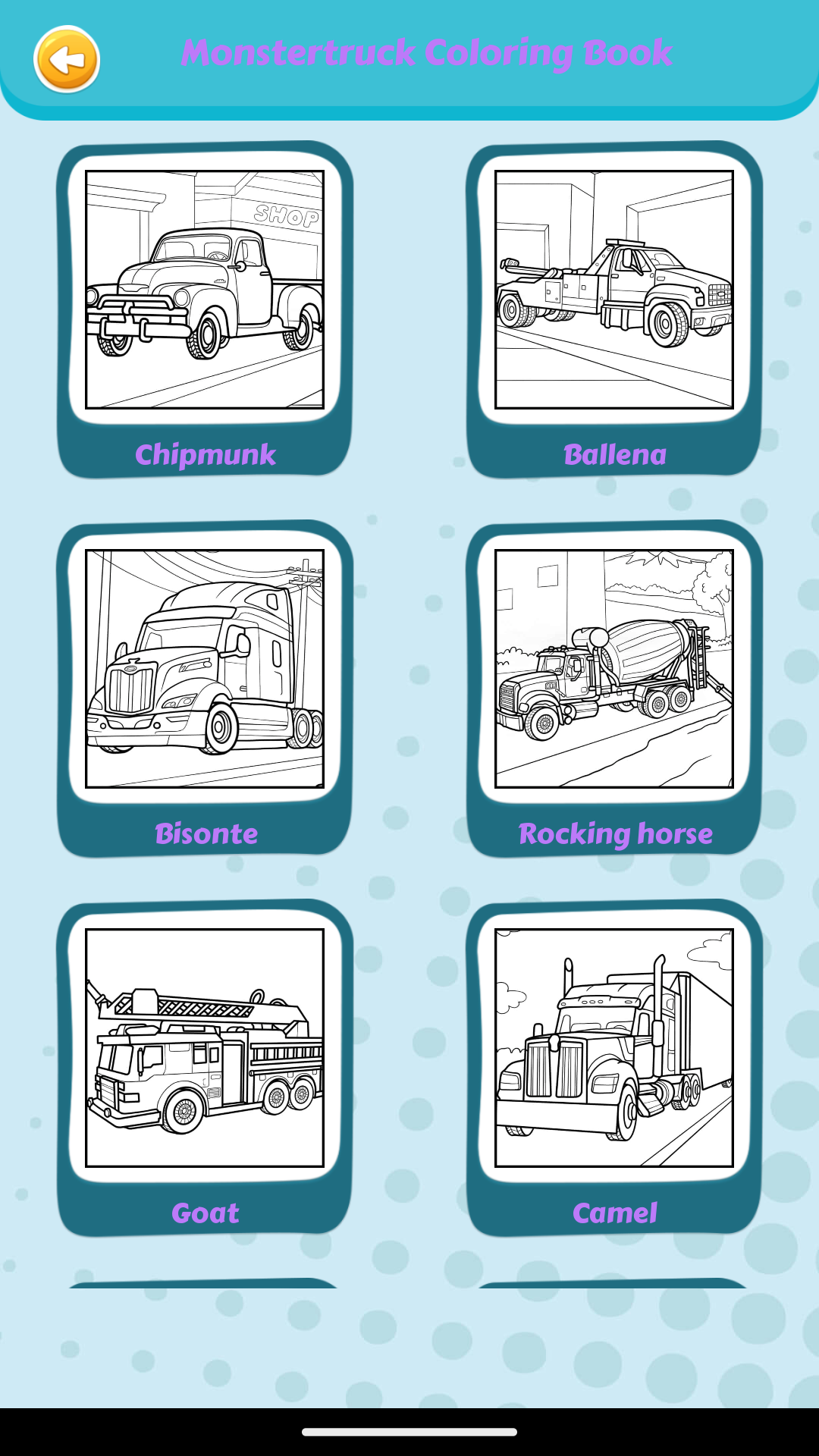 Monster Car and Truck Coloring Book Game For kids - App on Amazon Appstore