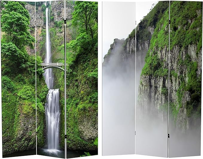 Amazon.com: Red Lantern 6 ft. Tall Double Sided Mountaintop Waterfall ...