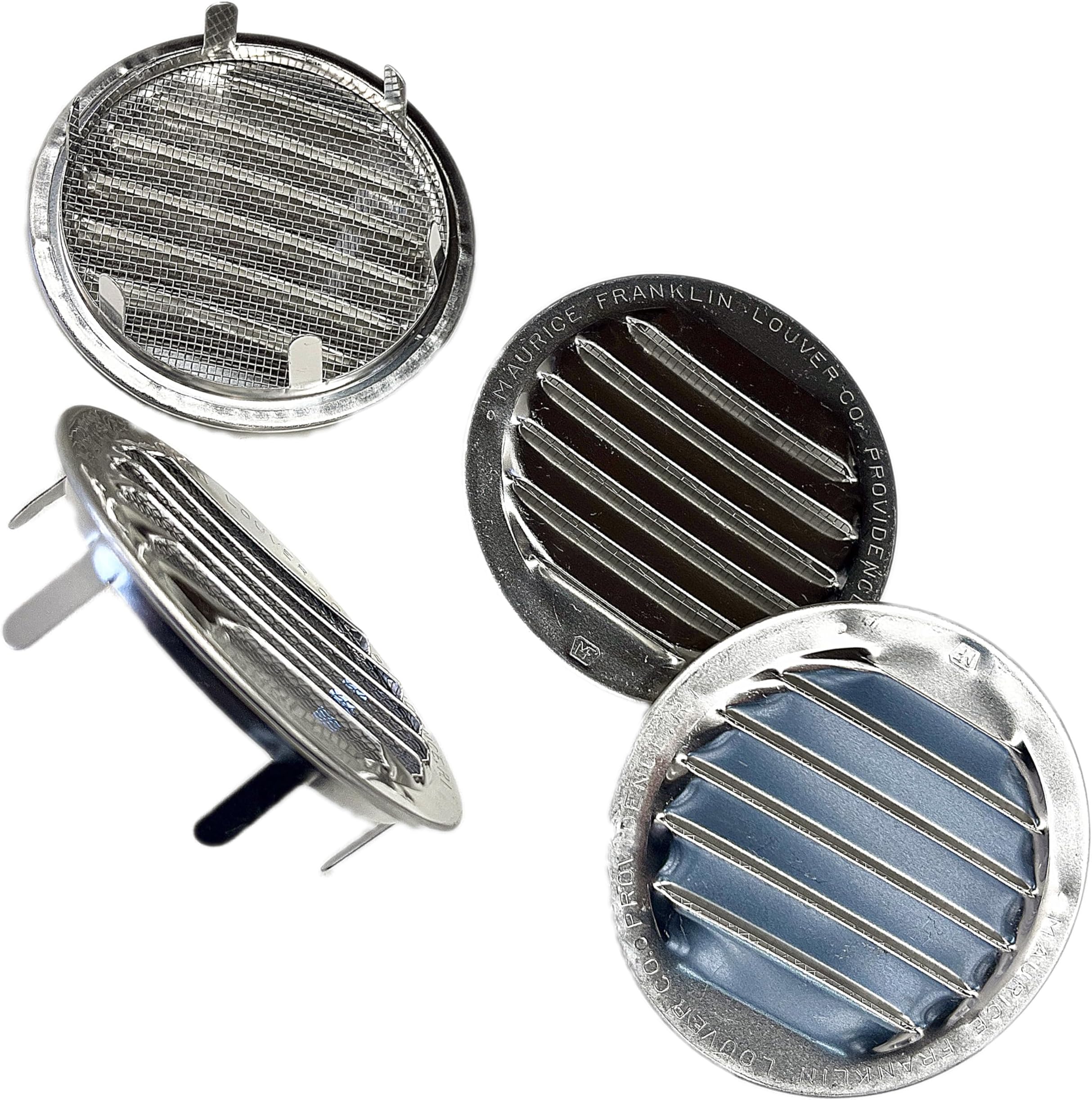 Soffit And Eave Vents Round Open Screen Vents - Tab Style (6-Pack) For ...