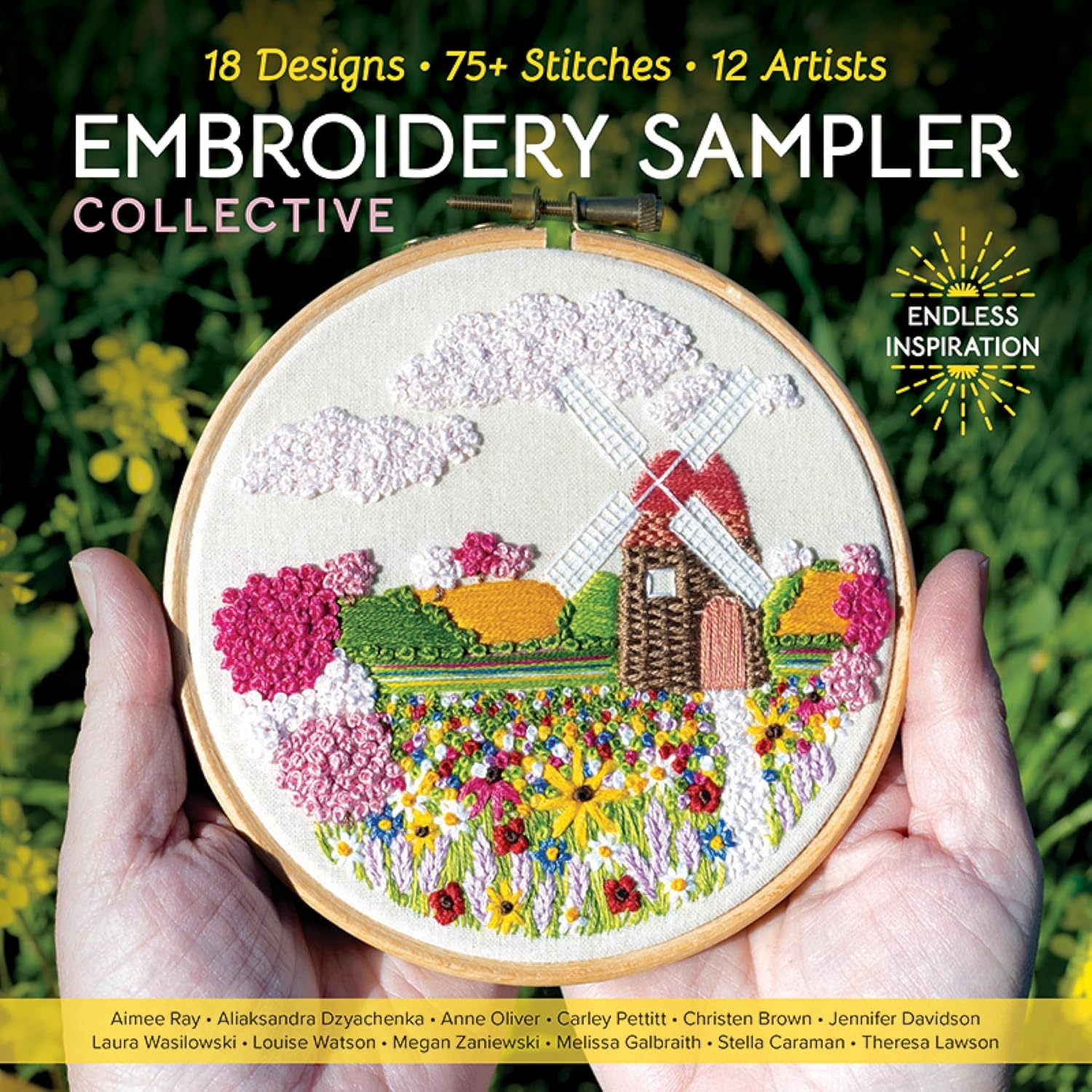 Amazon.com: Embroidery Sampler Collective: 18 Designs, 75+ Stitches, 12 ...