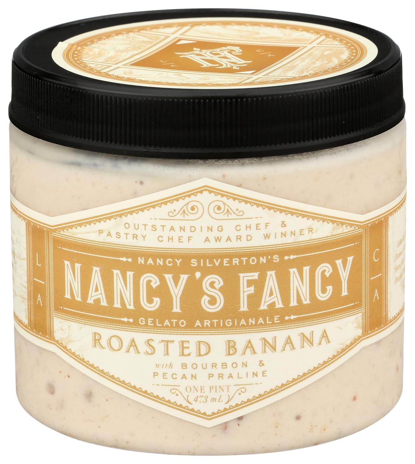 Amazon.com: Nancys Fancy Roasted Banana Gelato With Bourbon And Pecan ...