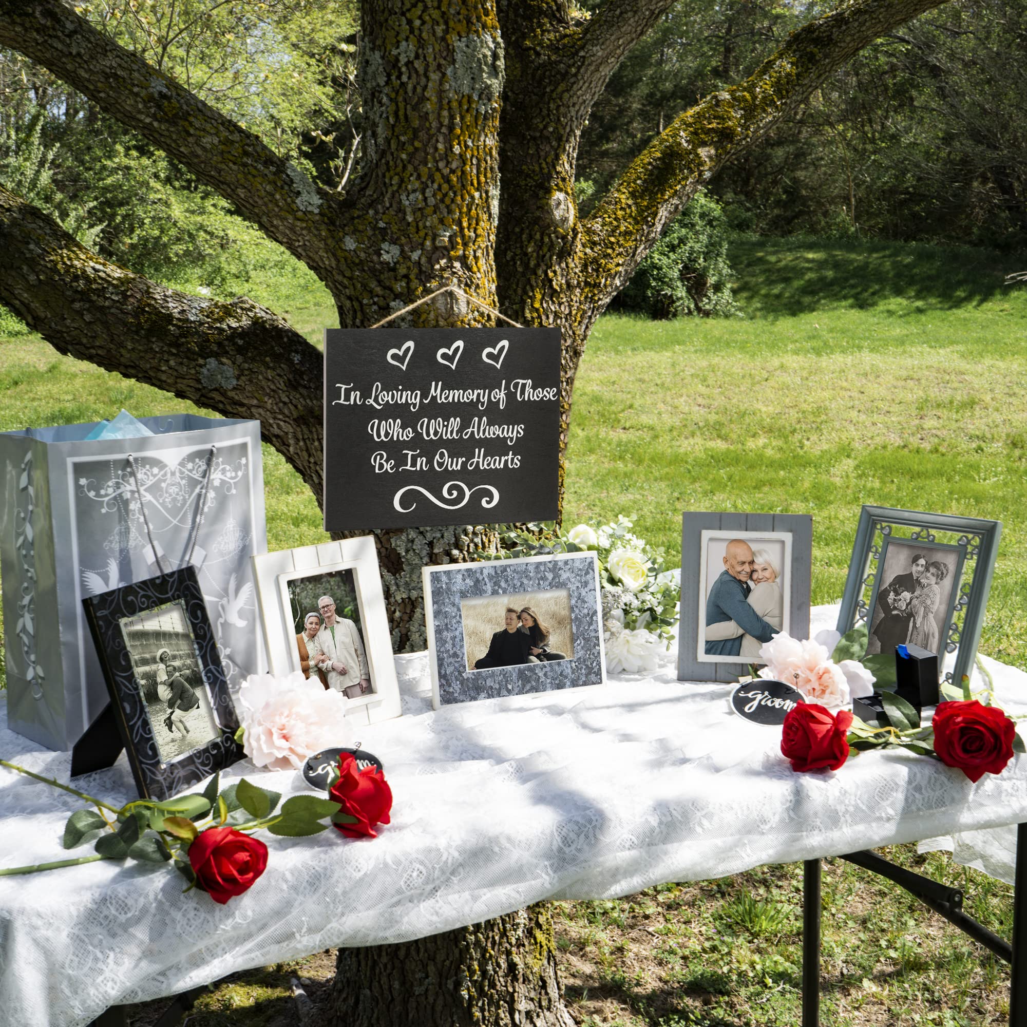 Memorial at wedding for loved one 60 photos - Vianawedding.com