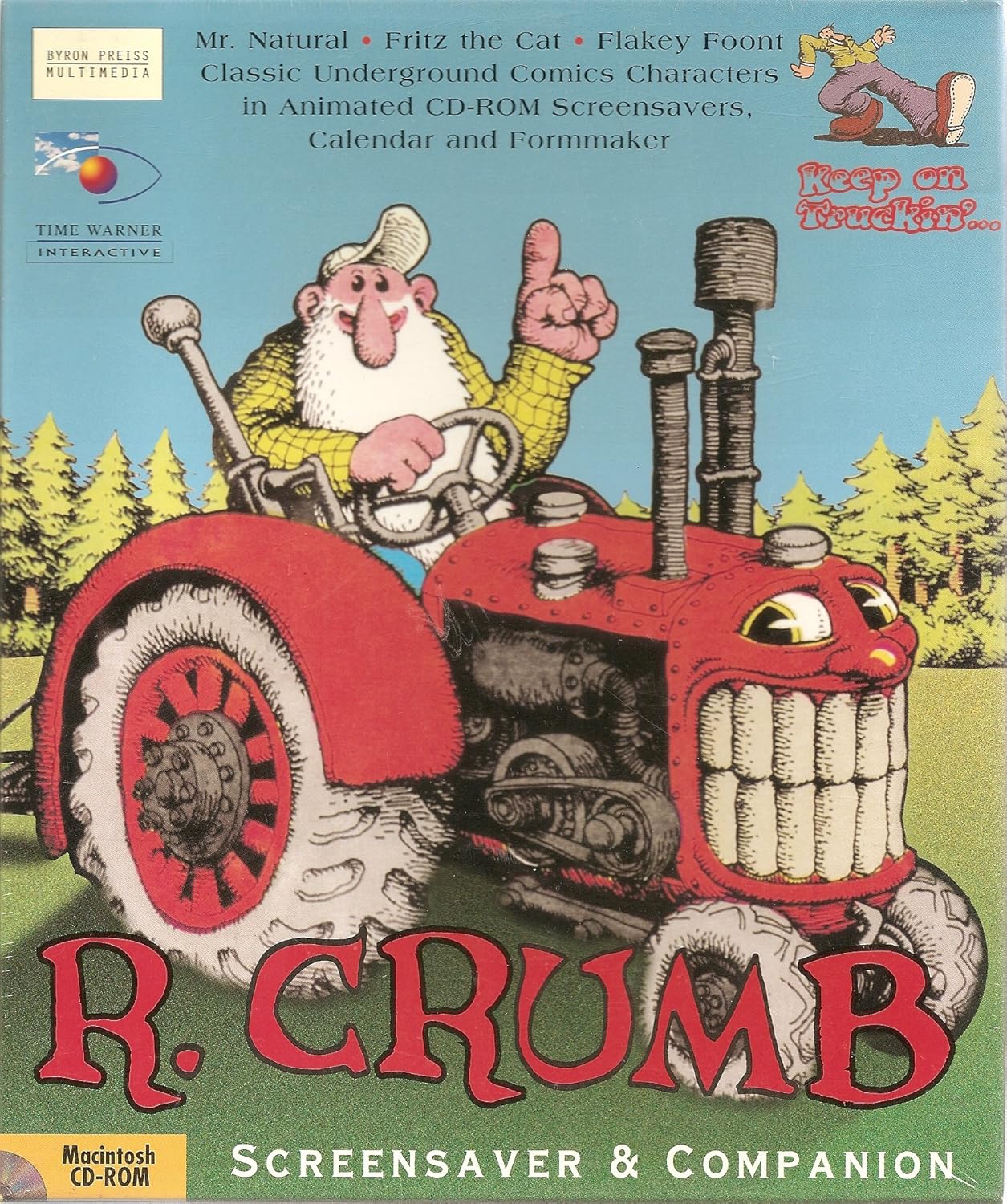 Amazon.com: R. Crumb Screensaver: 9781572510623: Time Warner Inc.: Books
