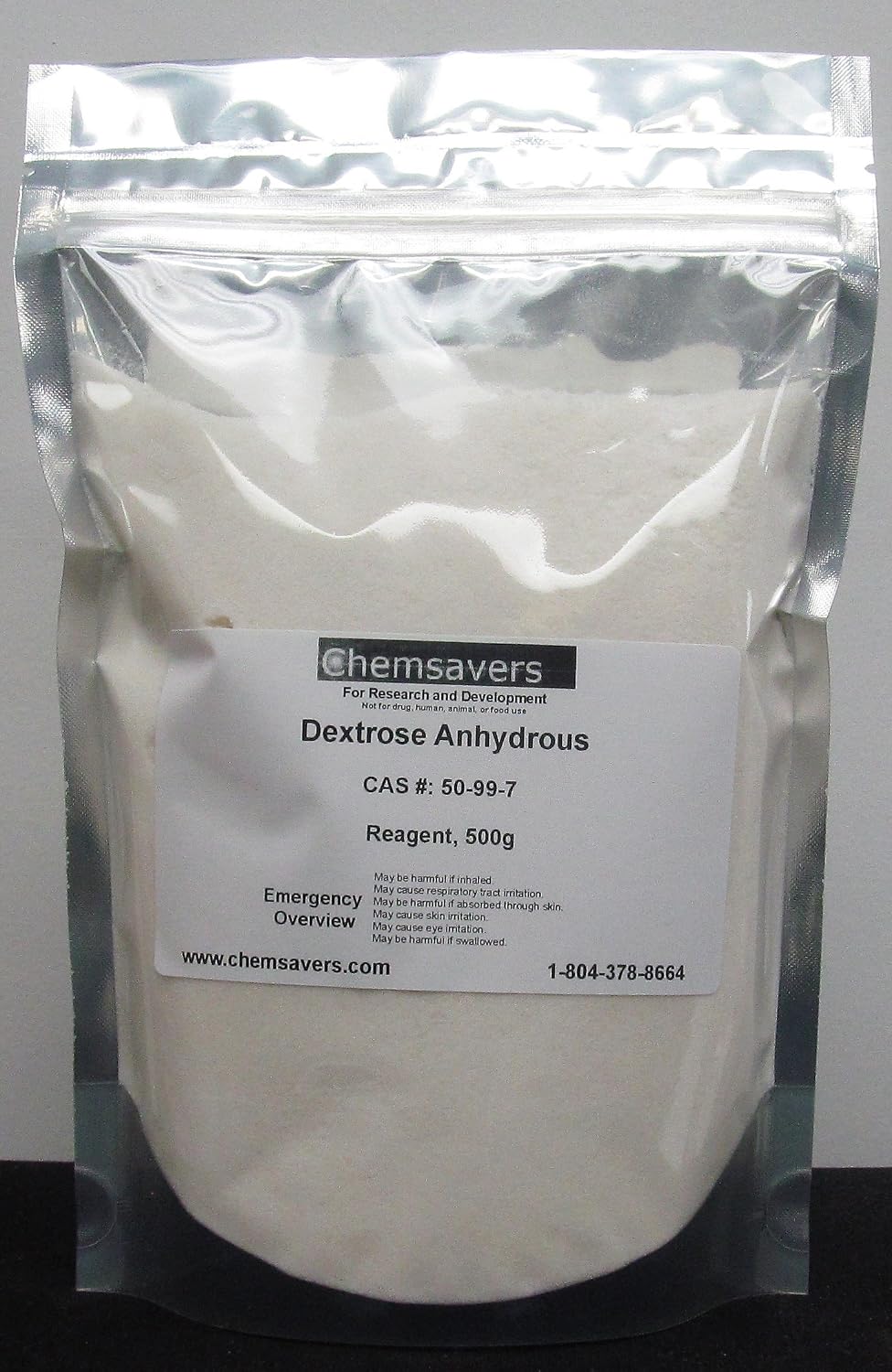 Dextrose Anhydrous, Reagent, 500g : Amazon.in: Industrial & Scientific