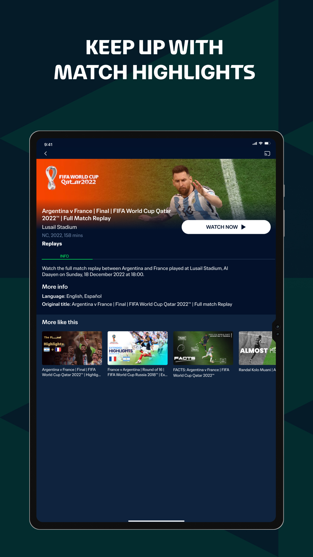 FIFA+ | Football streaming app - App on the Amazon Appstore