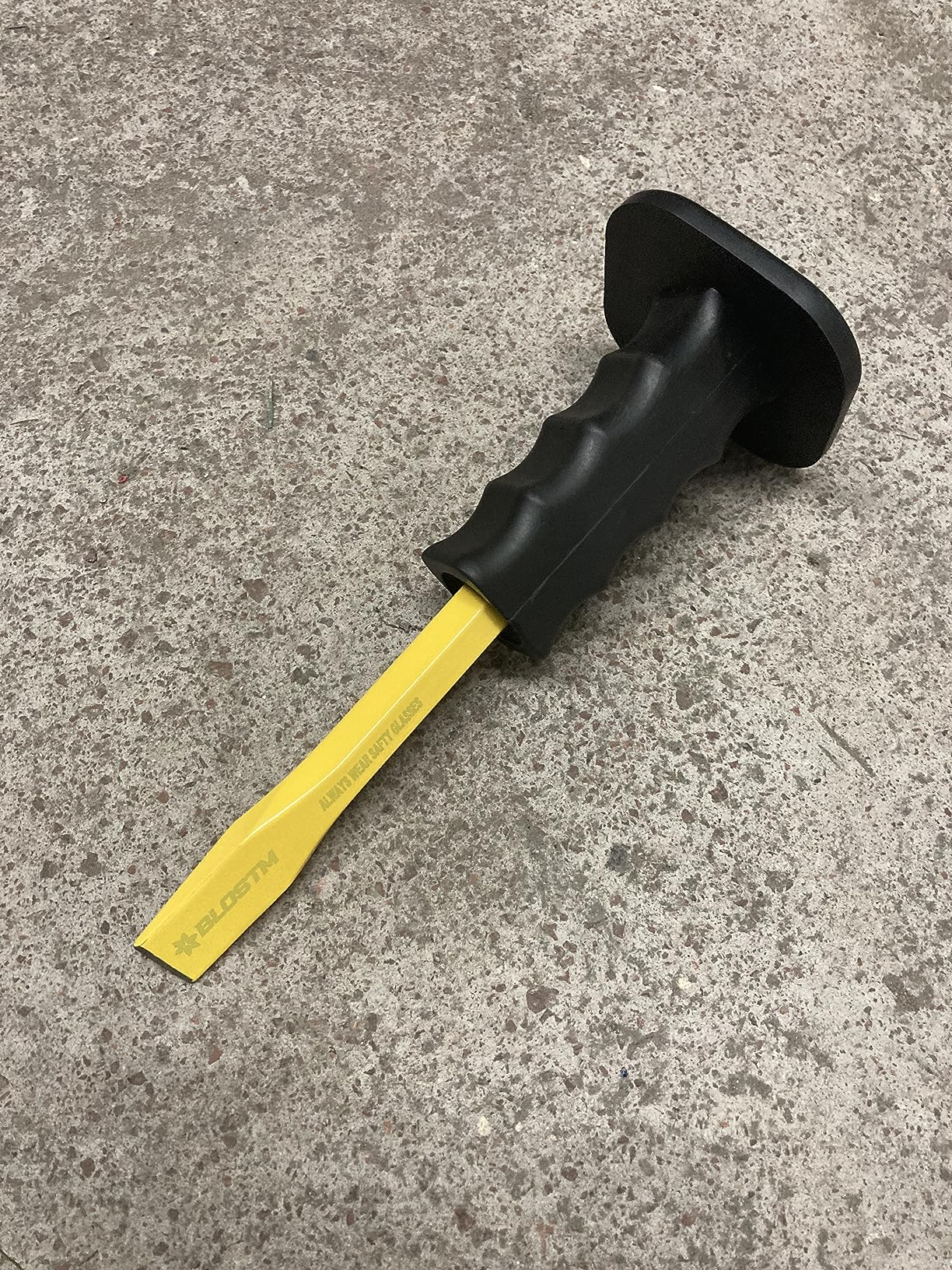 BLOSTM Octagonal Shank Cold Chisel with Hand Guard - 19 x 250mm - Heavy ...