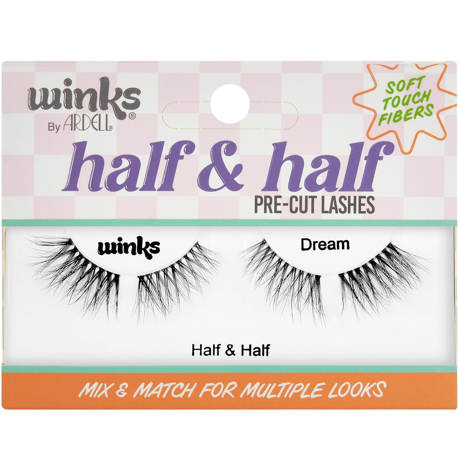 Amazon.com: Ardell Winks Half & Half Pre-Cut Lashes Dream, False ...