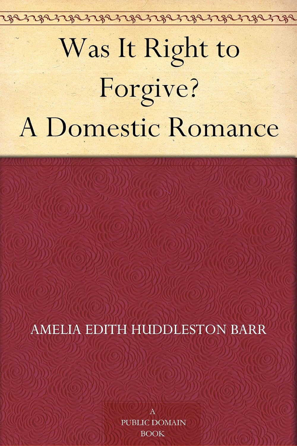 Amazon.com: Was It Right to Forgive? A Domestic Romance eBook : Barr ...